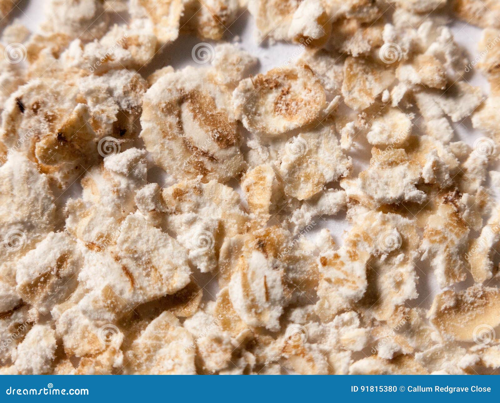 A Layer of Oats and Their Texture Stock Photo - Image of food, light ...