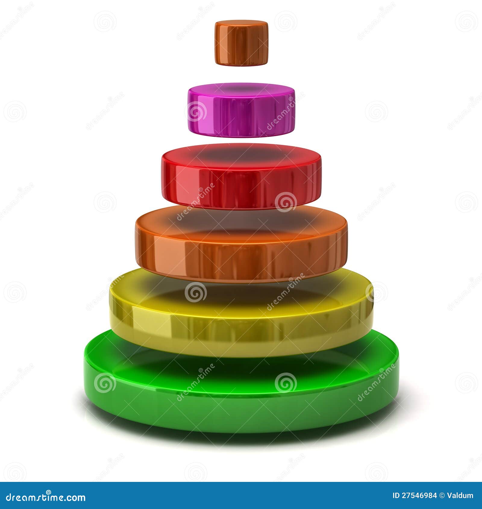 Layer Pyramid Royalty-Free Illustration | CartoonDealer.com #27546984