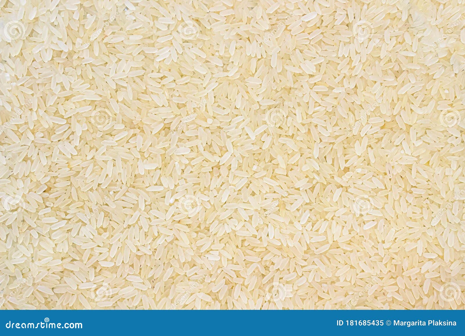 Layer of Rice Grits. Food Background of Long-grain Rice Stock Image ...