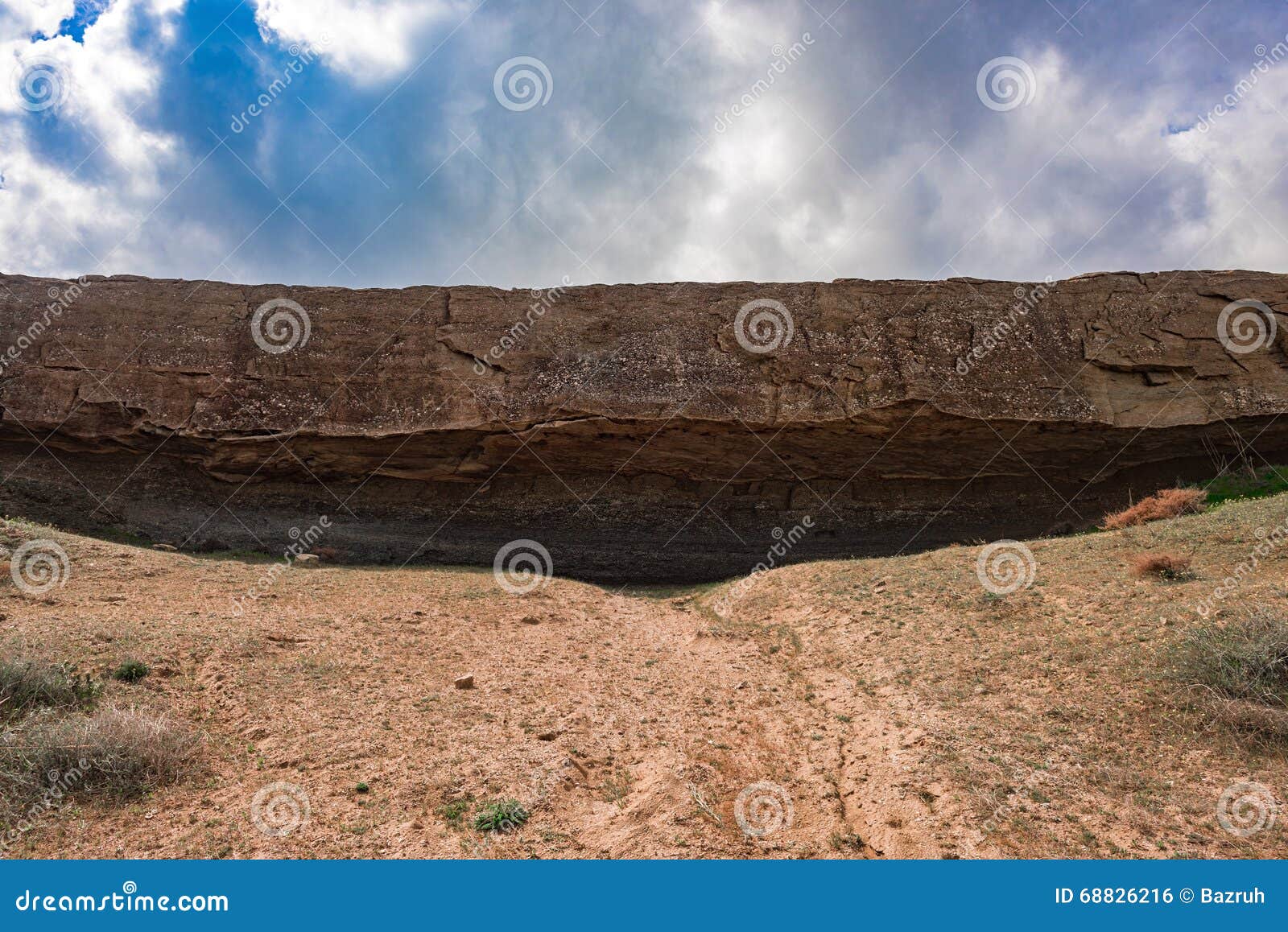 Layer of rocks stock photo. Image of earth, banded, mudstones - 68826216