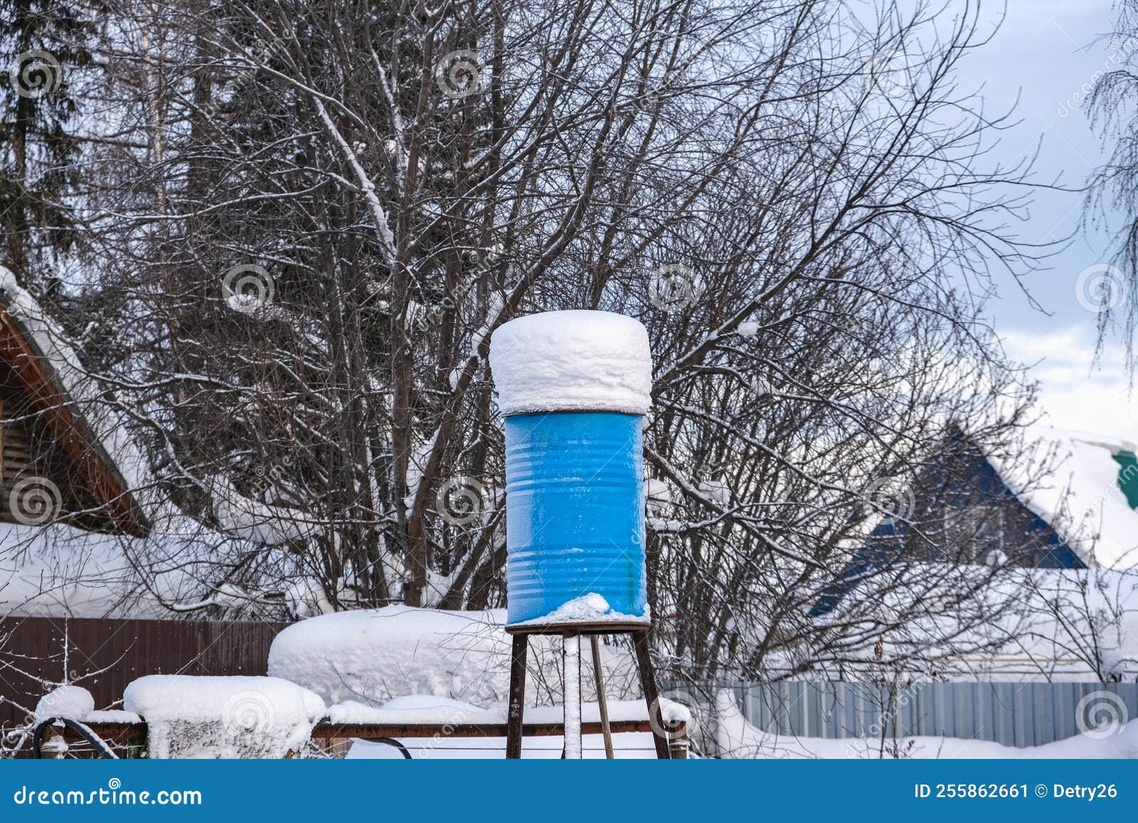 A Layer of Snow on Surface. Snowy Winter. Stock Image - Image of snow ...