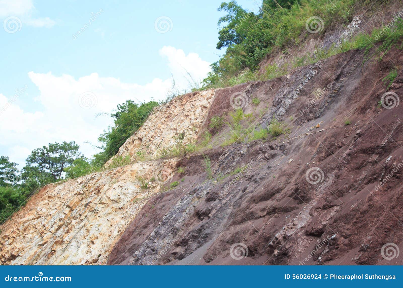 Layer soil stock photo. Image of layer, stone, strata - 56026924