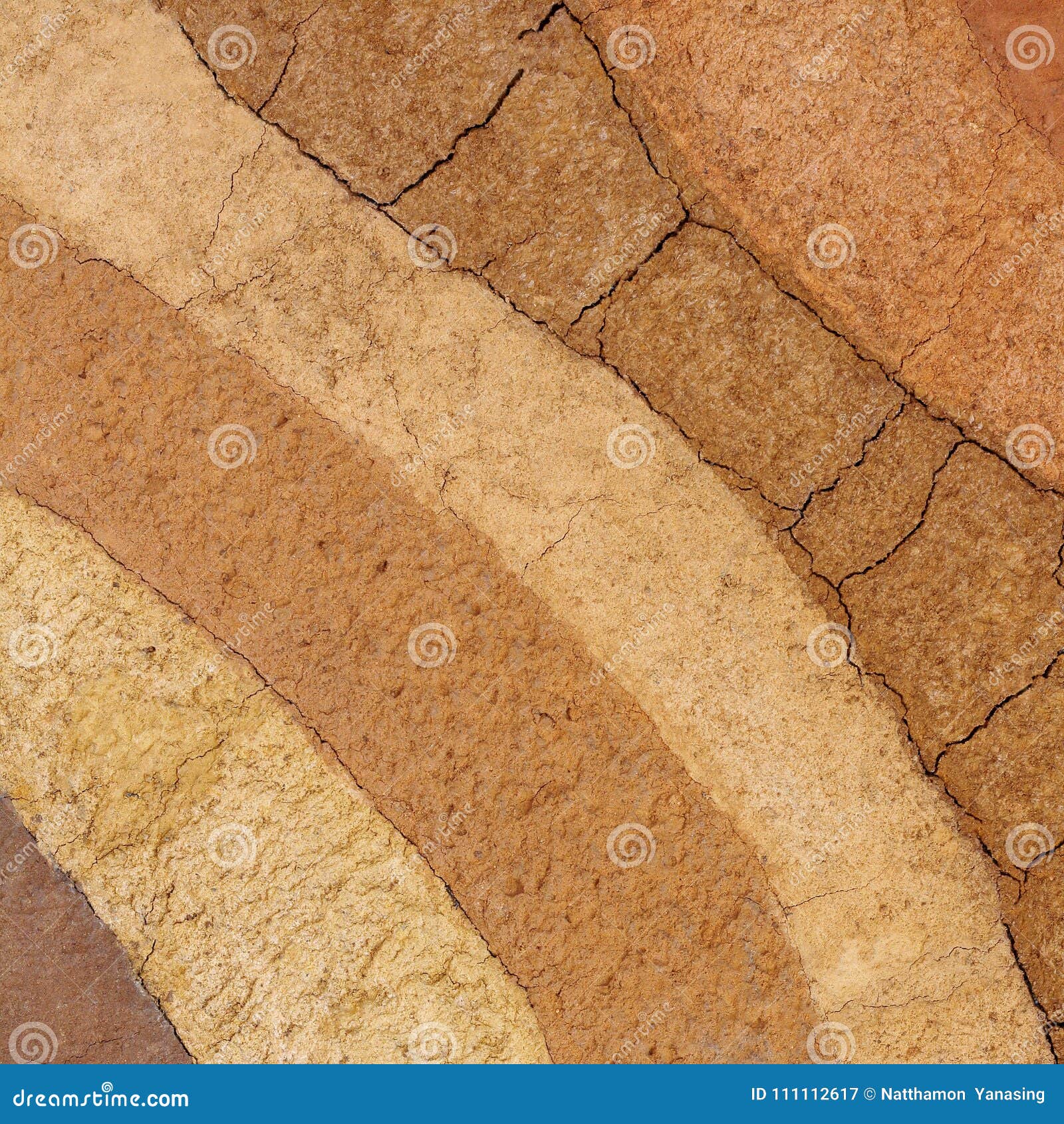 Layer of Soil Underground ,the Color of the Soil and the Soil La Stock ...