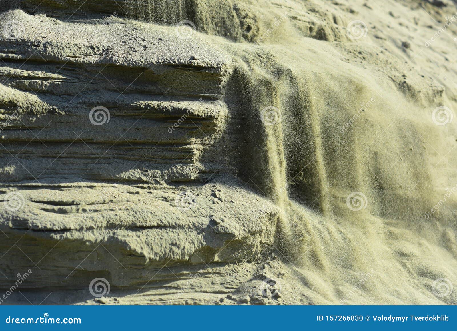Layer of Stone Sand Soil Texture Stock Photo - Image of beige, surface ...