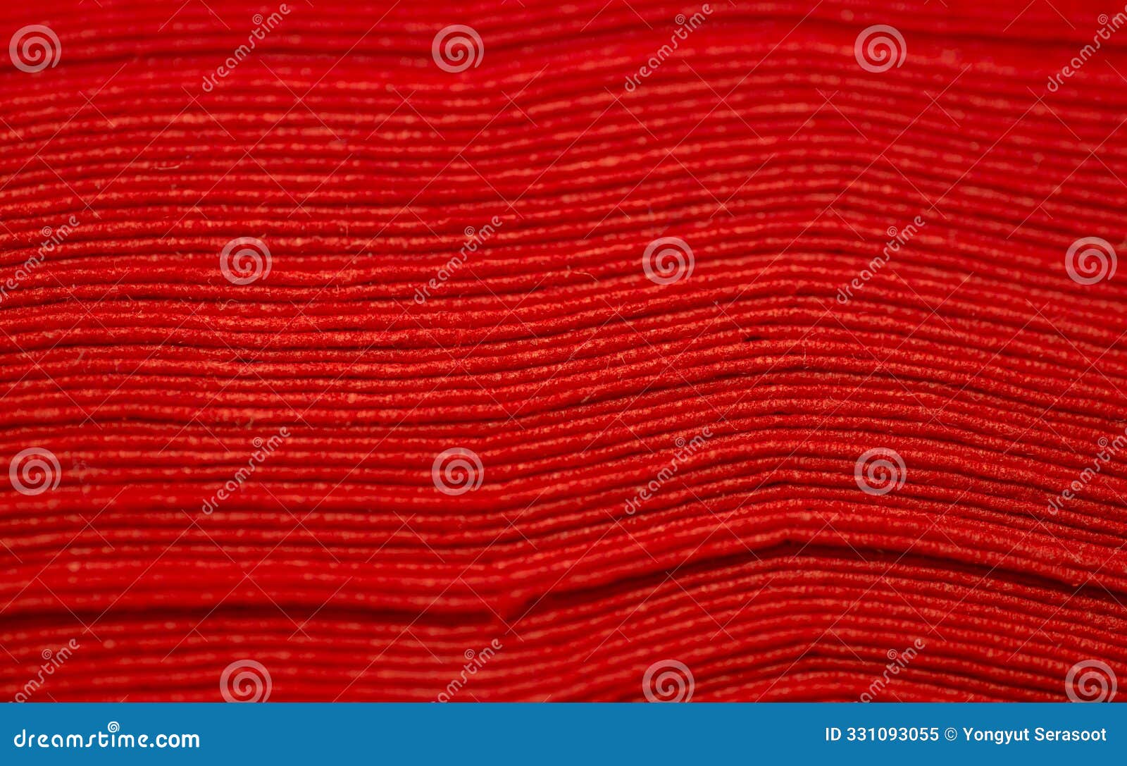 The Layer Texture is Bright Red with Horizontal Straight Lines Stock ...
