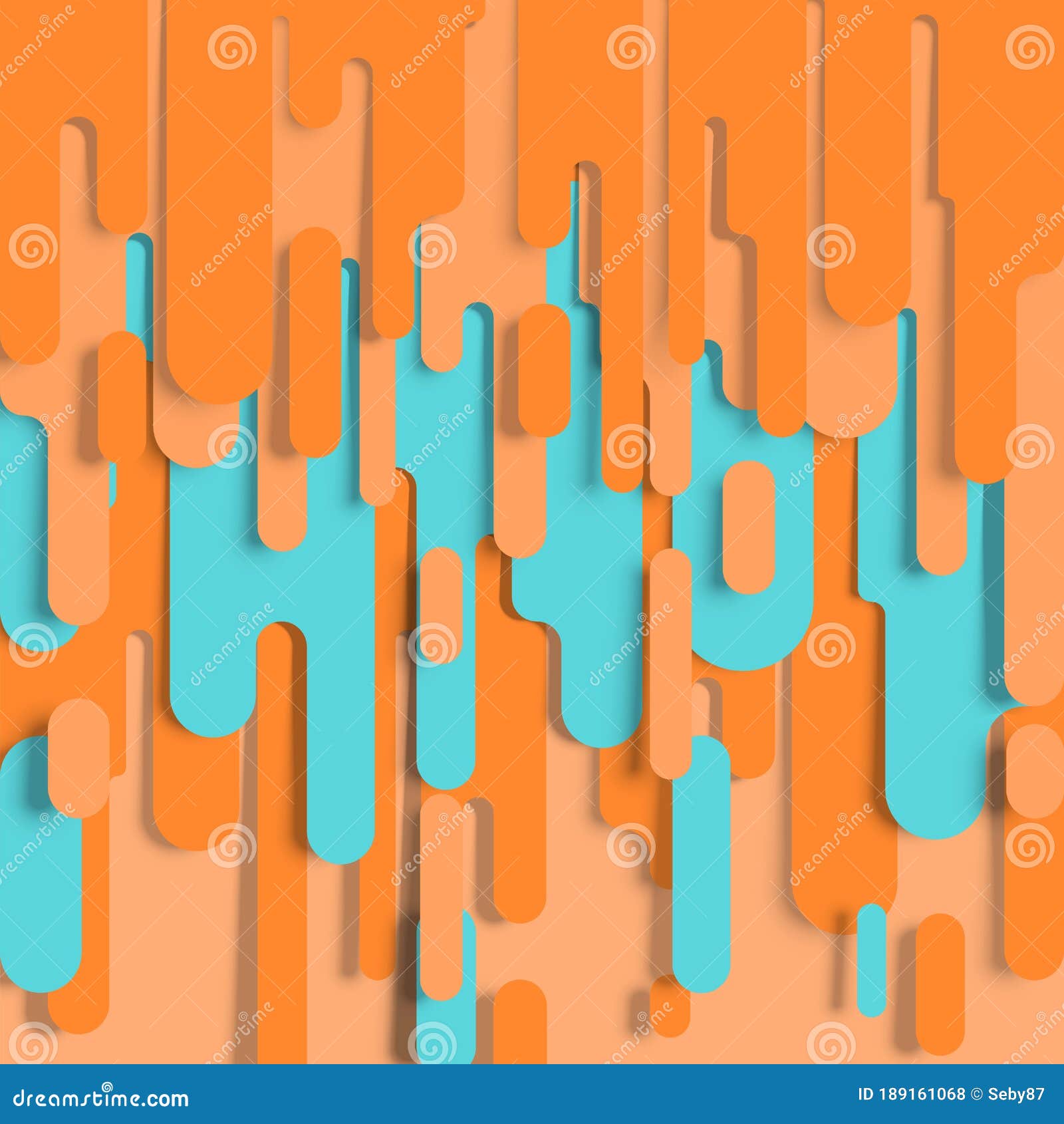 Layered Abstract Background, Vector Stock Vector - Illustration of blue ...