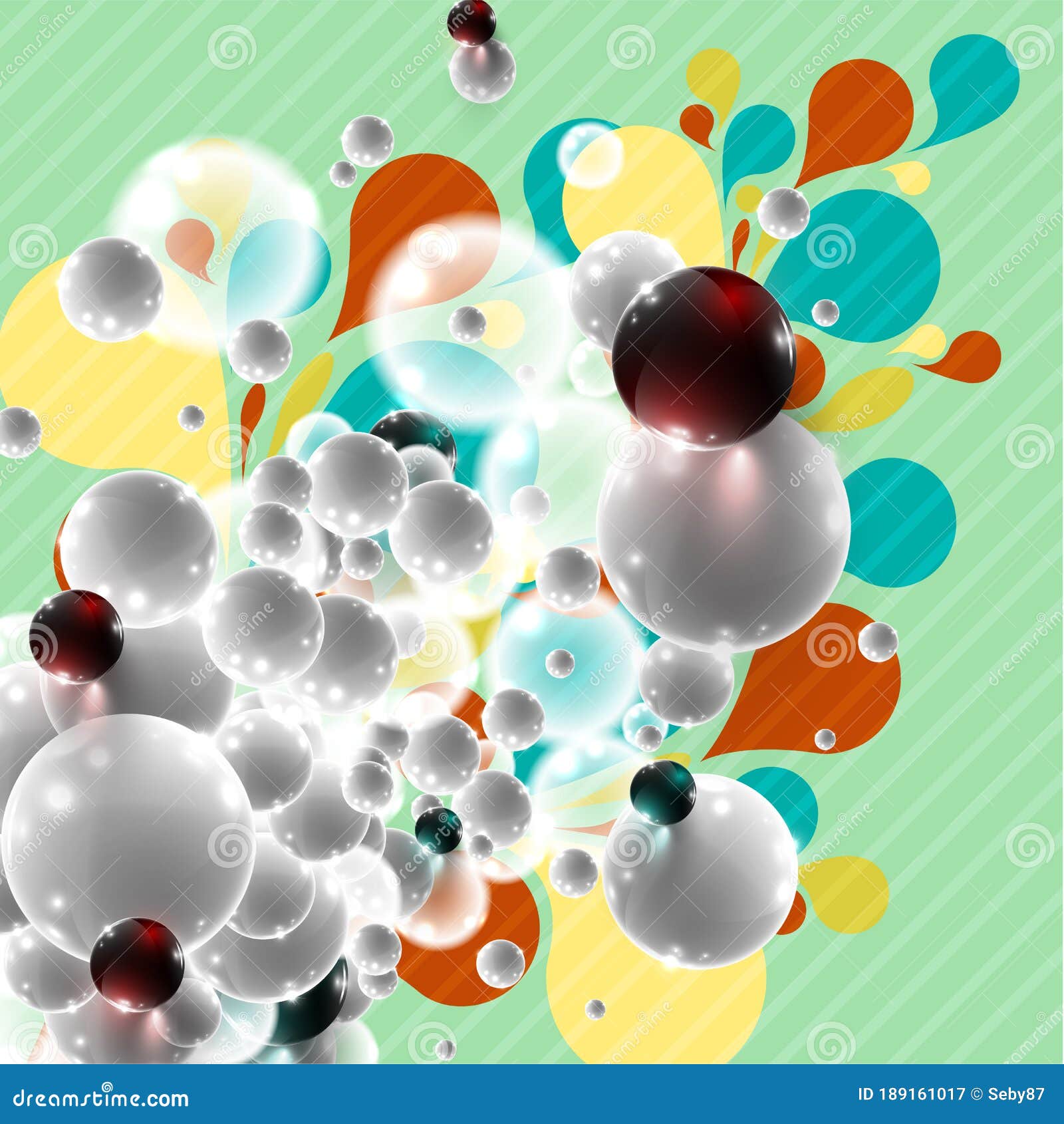 Layered Abstract Background, Vector Stock Vector - Illustration of ...
