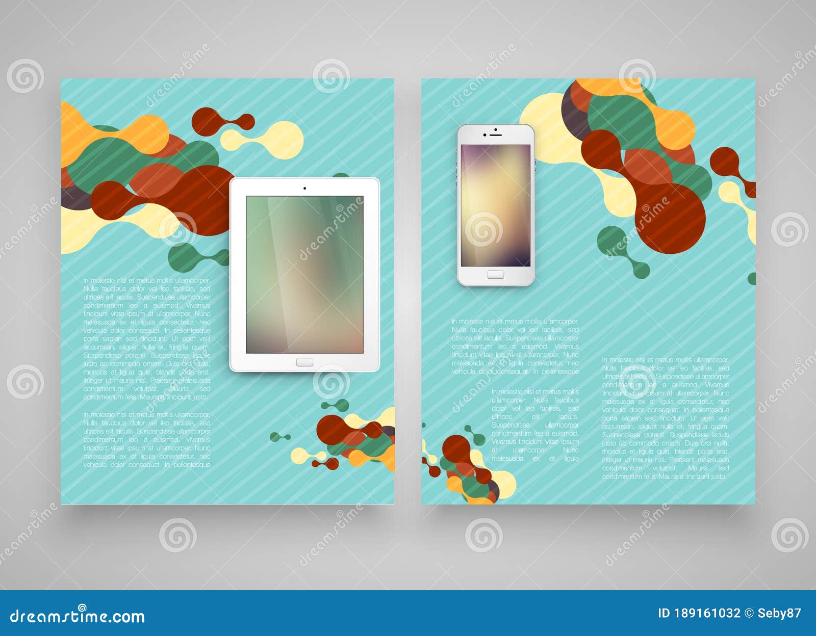 Layered Abstract Background, Vector Stock Vector - Illustration of ...