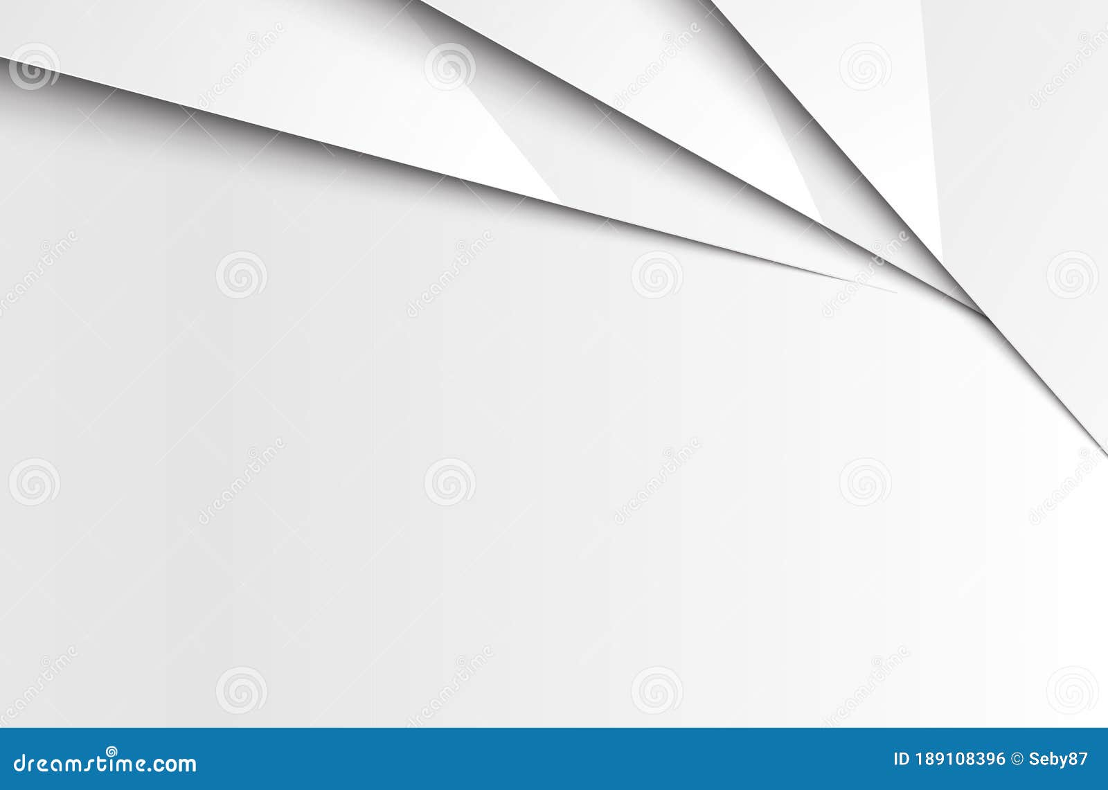 Layered Abstract White Background, Vector Stock Vector - Illustration ...