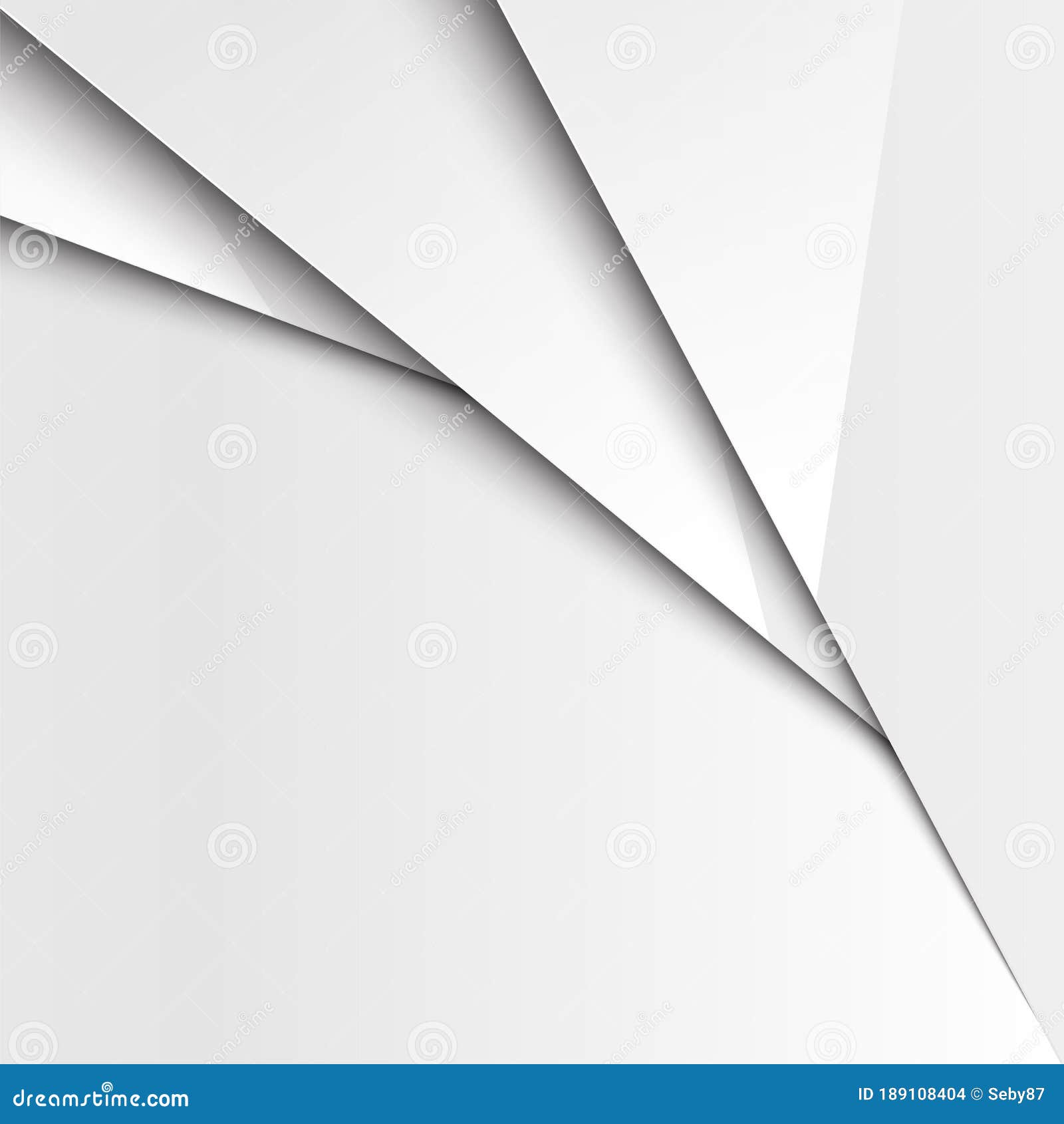 Layered Abstract White Background, Vector Stock Vector - Illustration ...