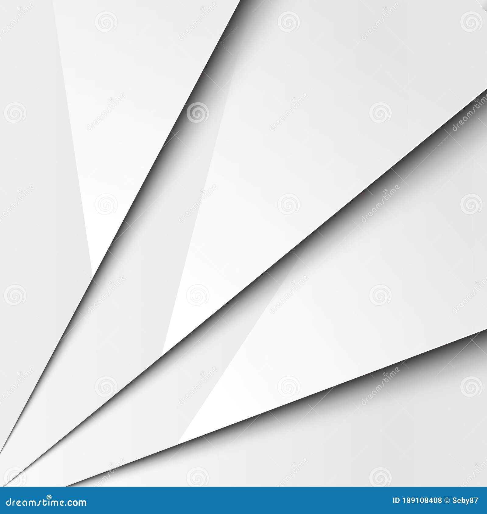 Layered Abstract White Background, Vector Stock Vector - Illustration ...