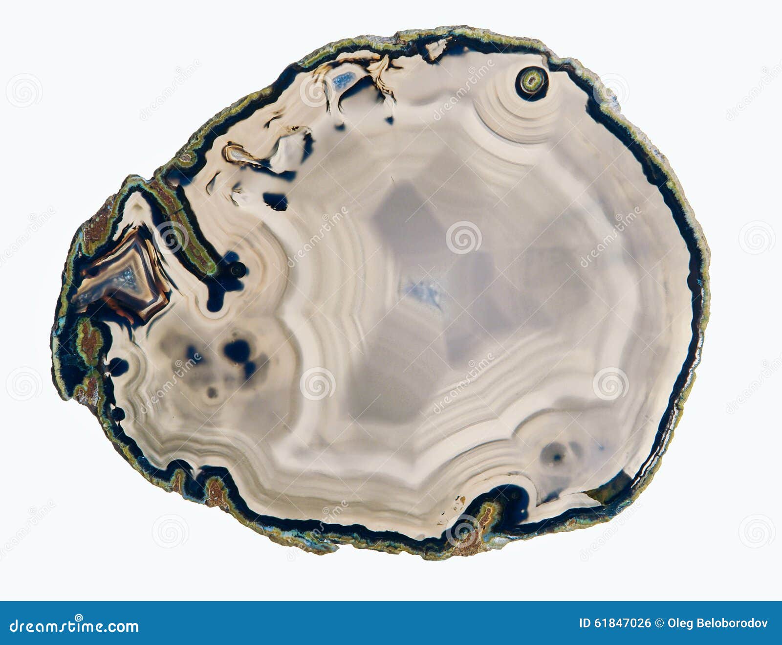 Layered agate. stock photo. Image of crystal, collection - 61847026