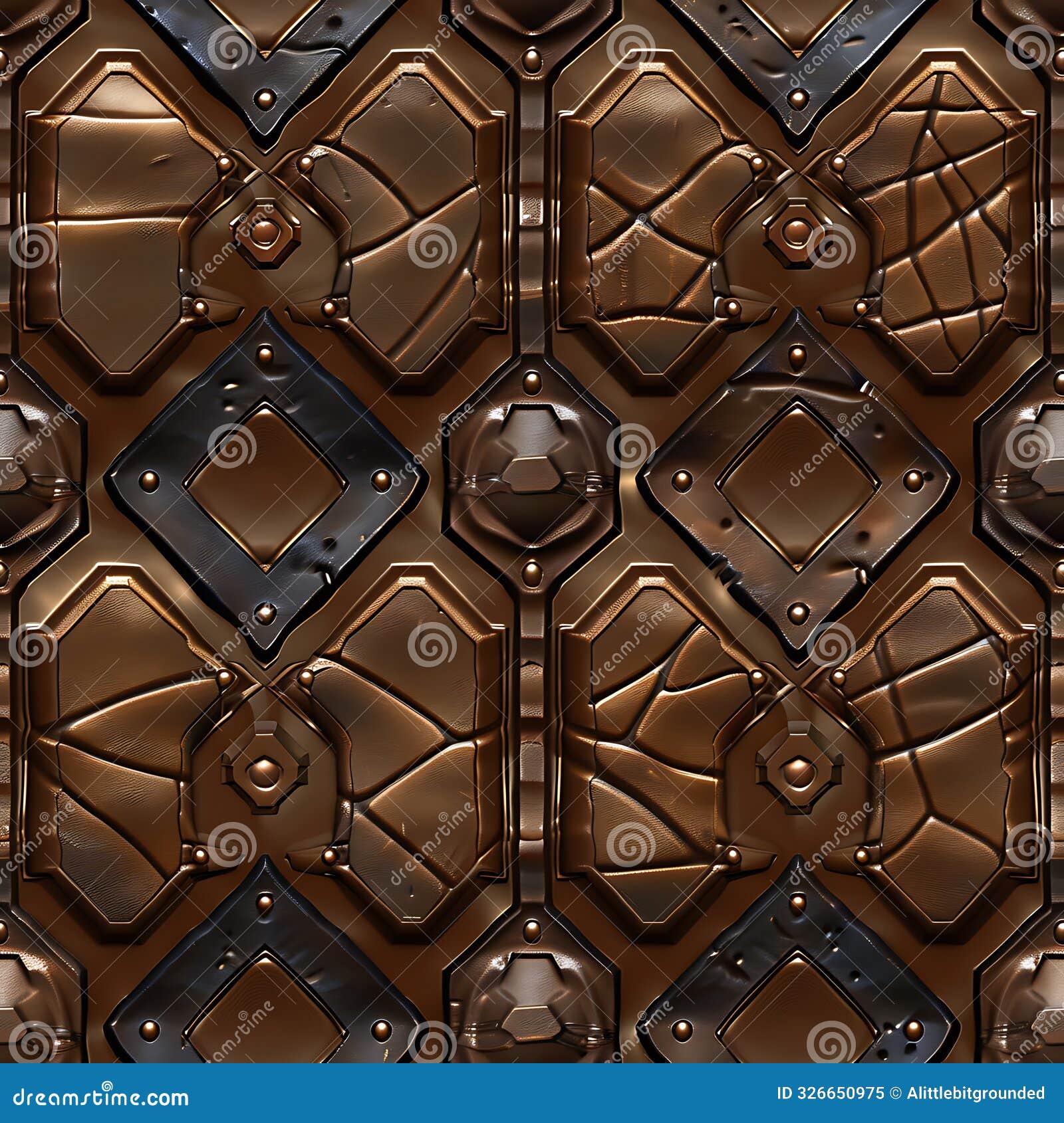 Layered Aged Metal Grating Texture, Repeating Pattern Royalty-Free ...