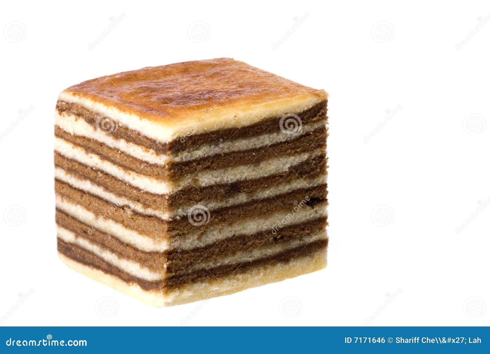Layered Cake Isolated stock photo. Image of isolated, fancy - 7171646