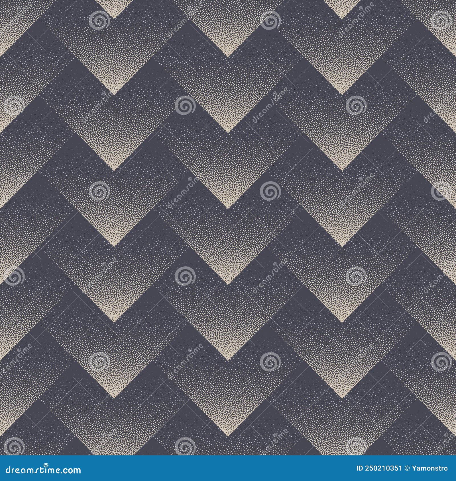 Layered Chevron Geometric Seamless Pattern Vector Half Tone Abstract ...