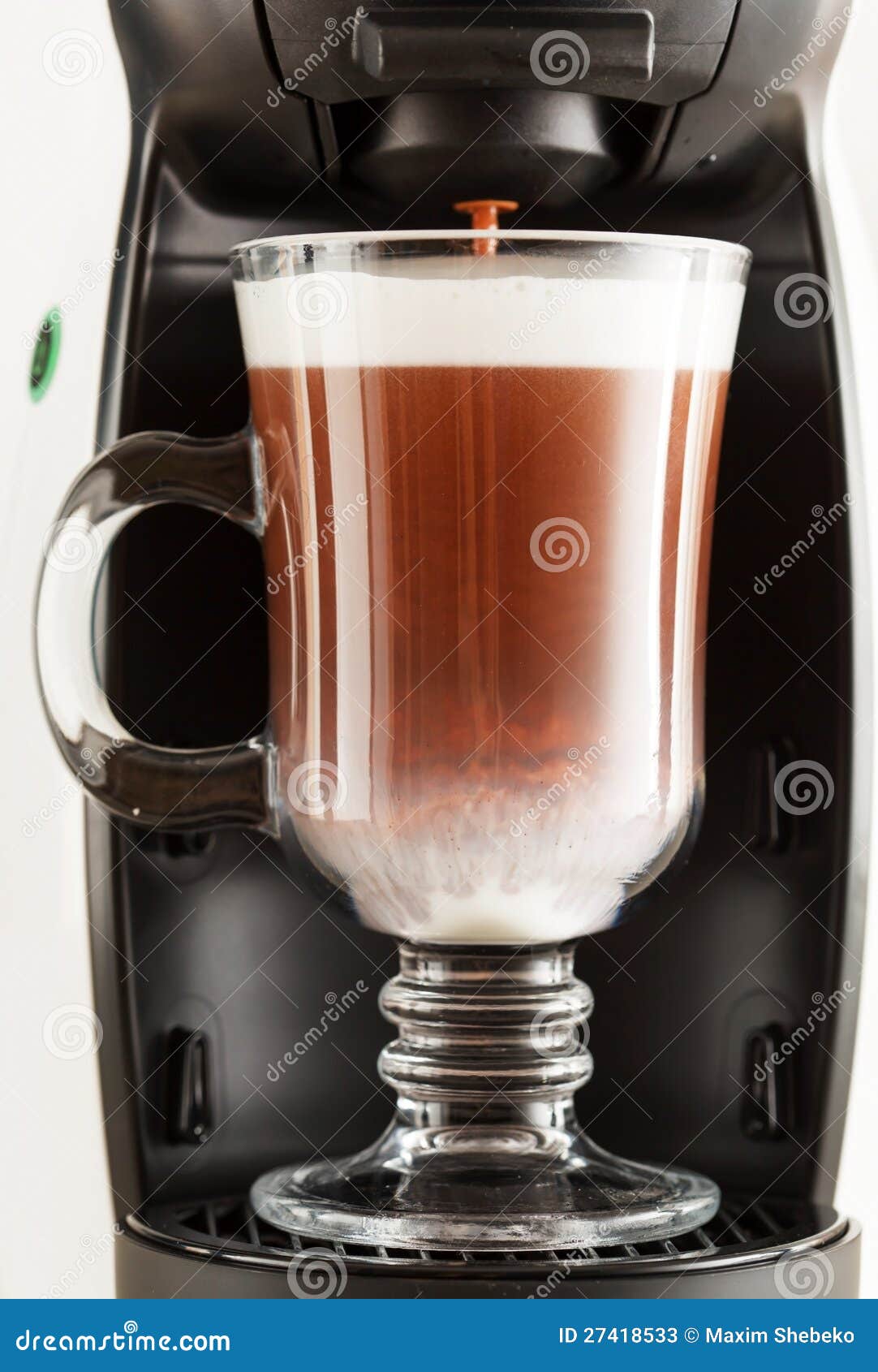 Layered coffee stock image. Image of milk, professional - 27418533
