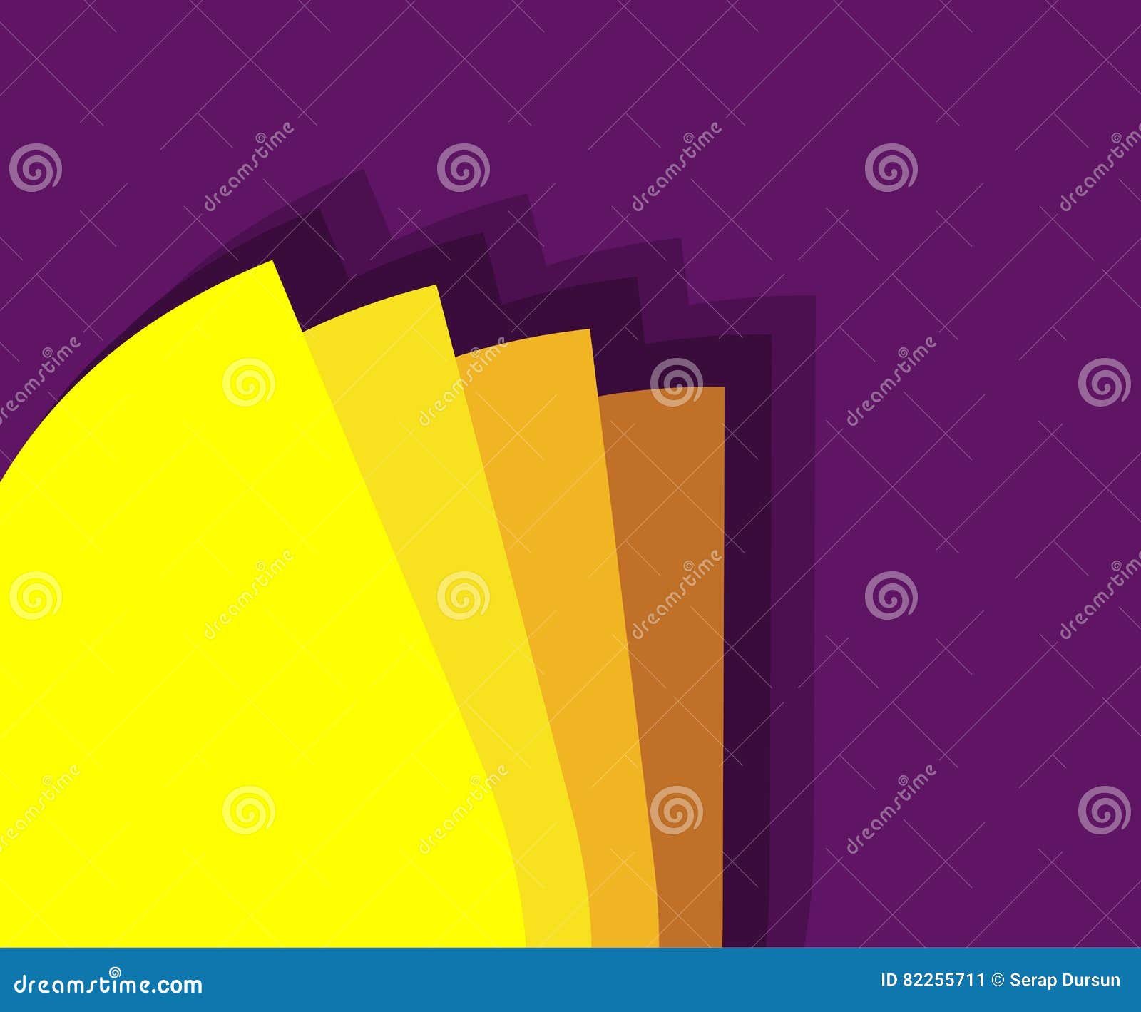 Layered Color Background stock vector. Illustration of banner - 82255711