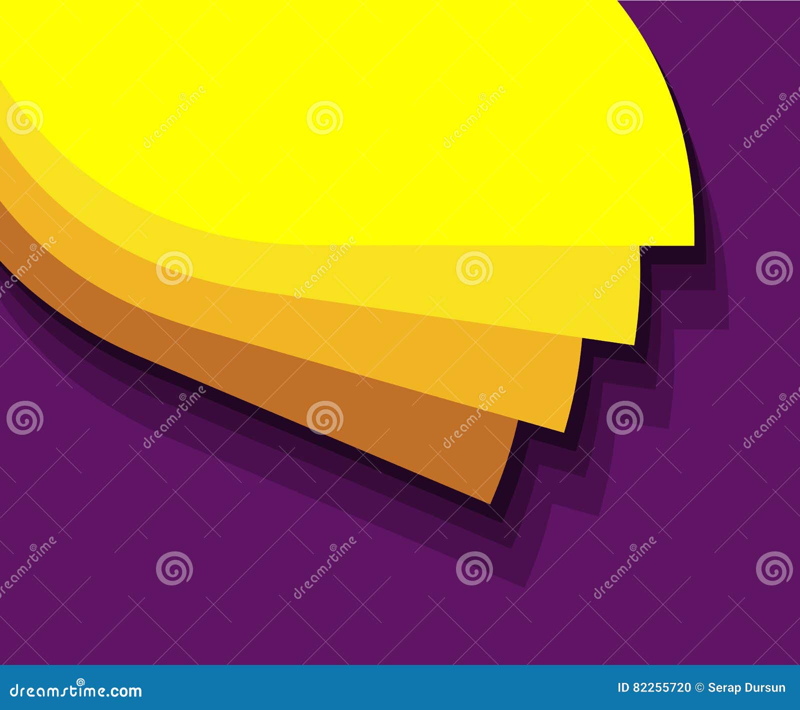 Layered Color Background stock vector. Illustration of backdrop - 82255720