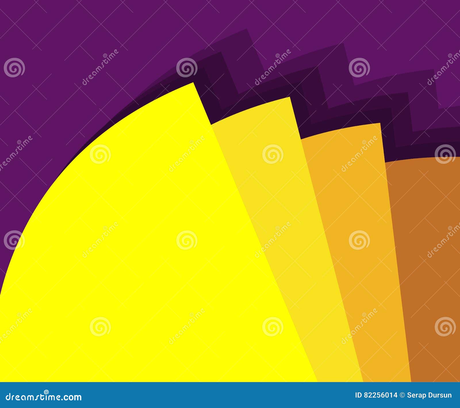 Layered Color Background stock illustration. Illustration of color ...