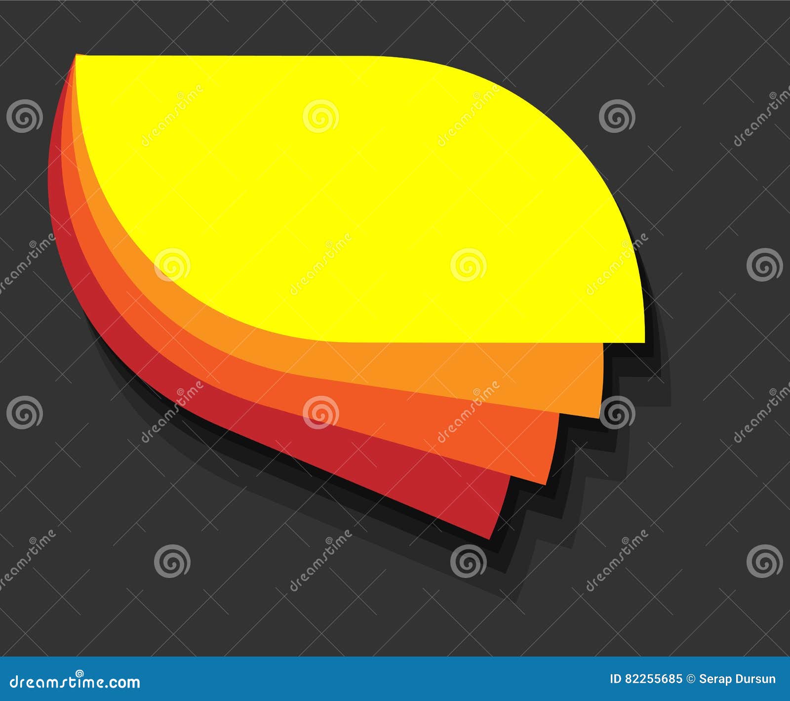 Layered Color Background stock illustration. Illustration of decoration ...