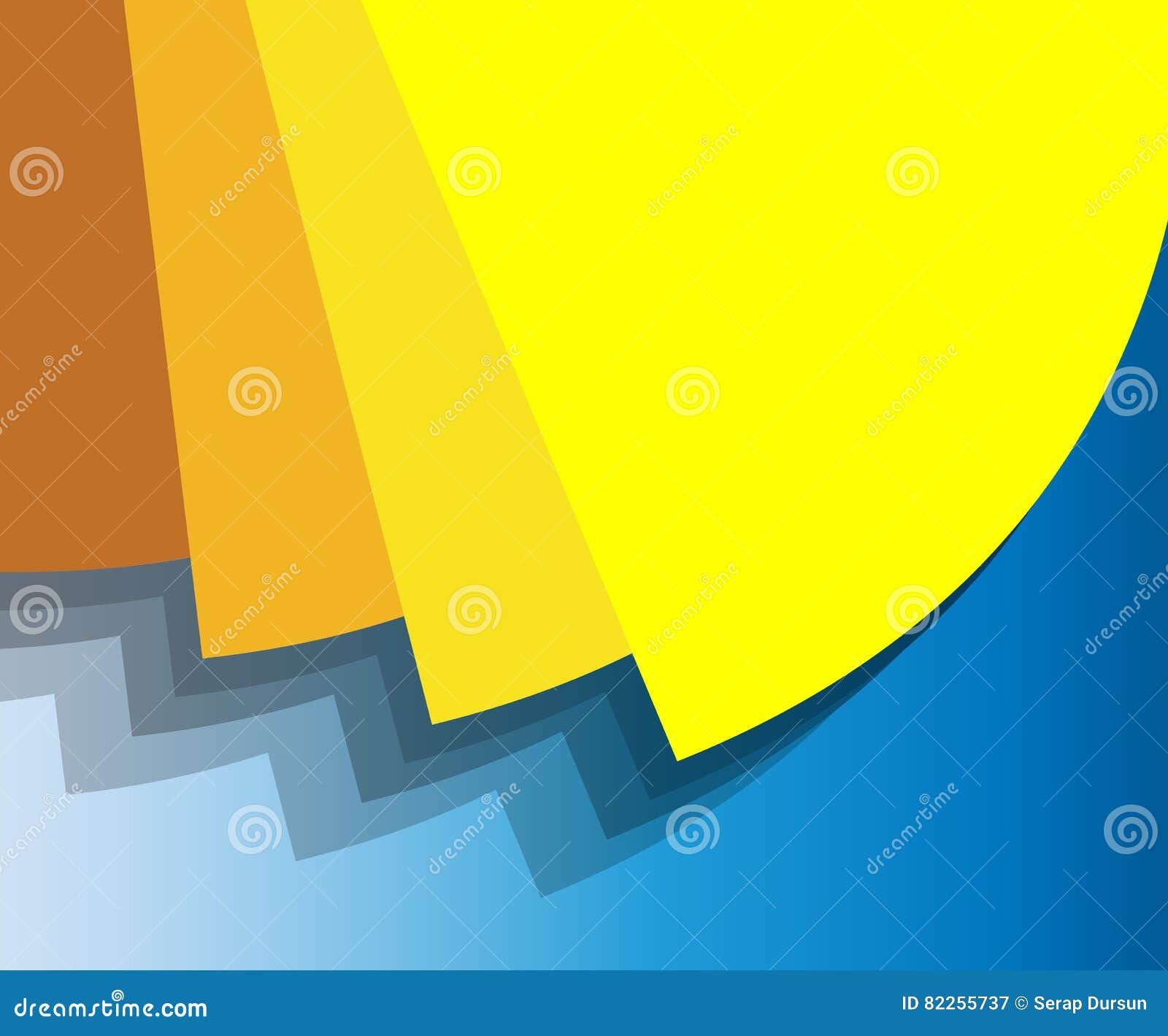 Layered Color Background stock vector. Illustration of background ...