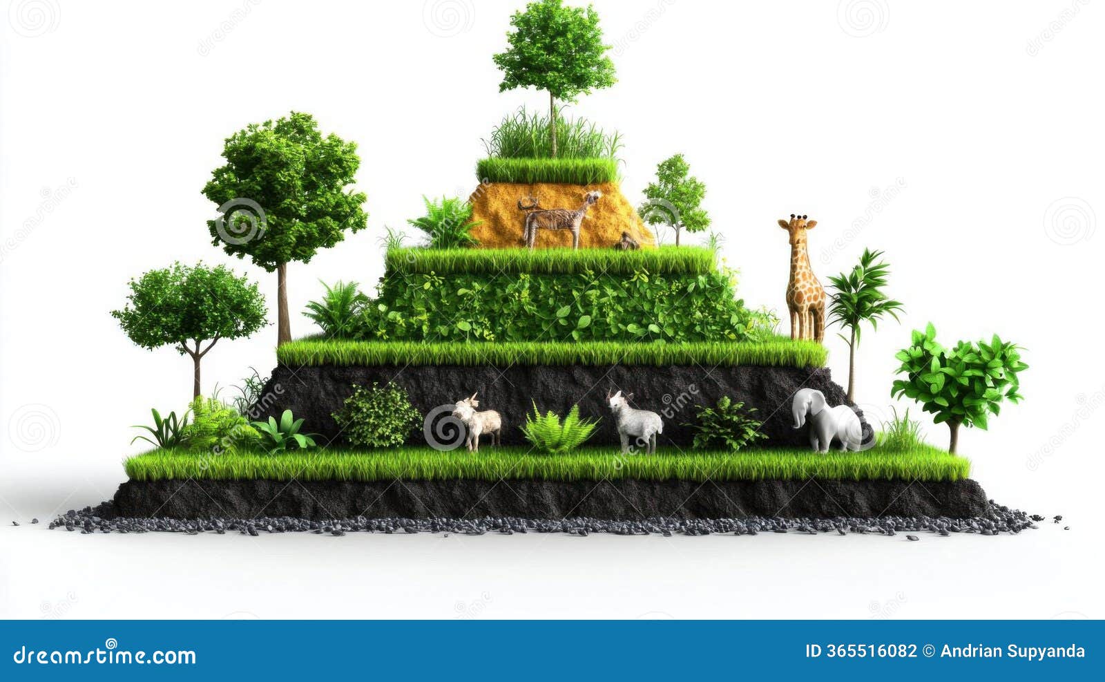 Biomes. Terrestrial Ecosystem Vector Illustration | CartoonDealer.com ...