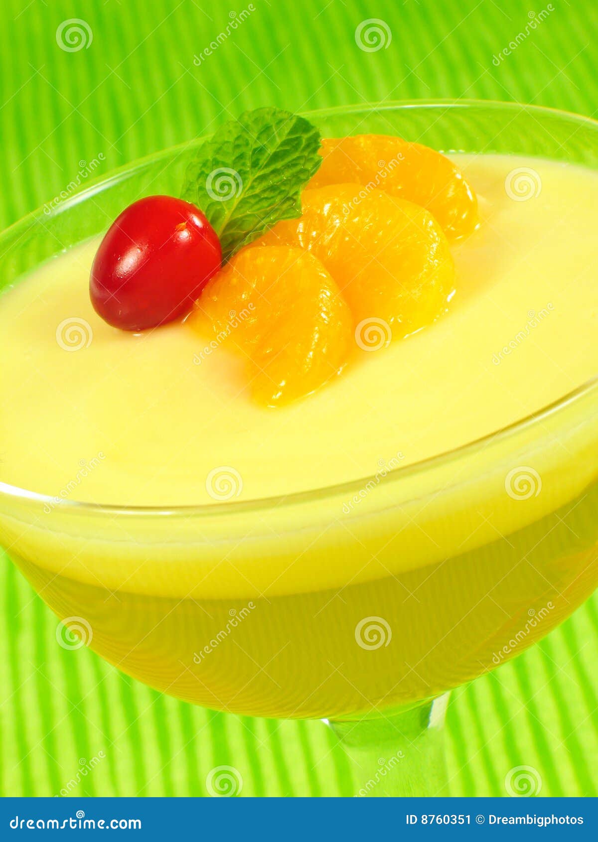 Layered Lemon Gelatin stock image. Image of snack, gelatin - 8760351