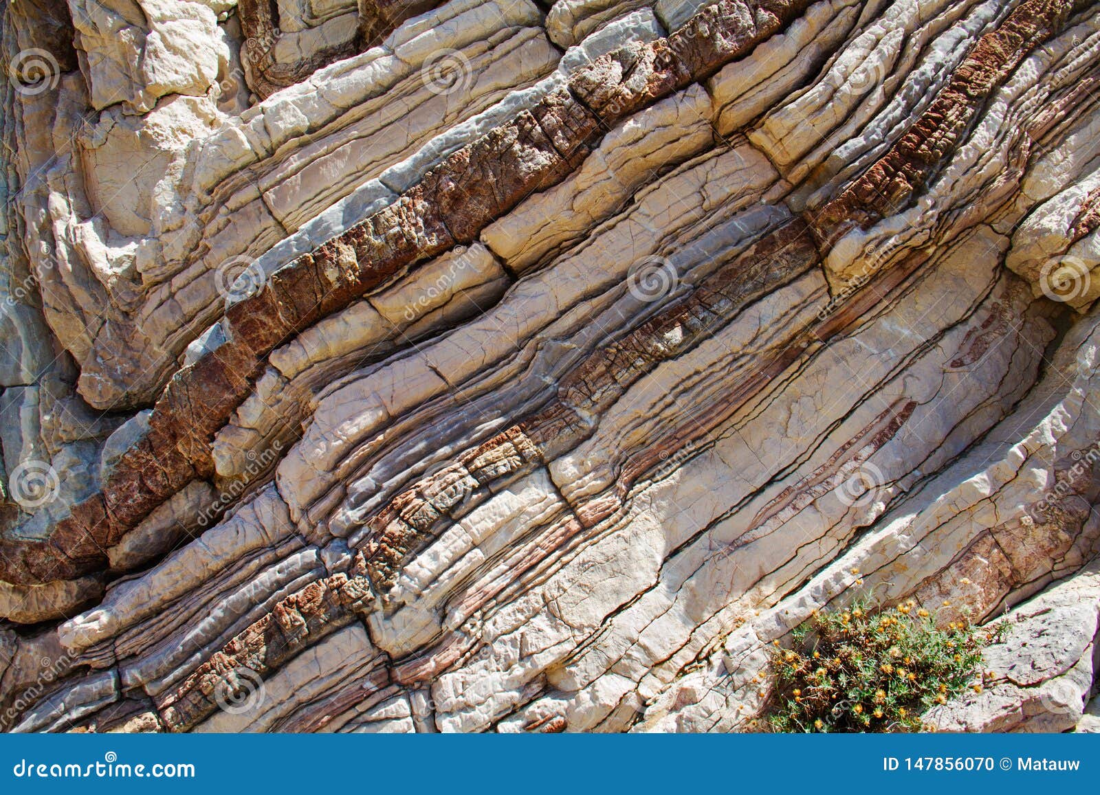 Folded Limestone On Crete Royalty-Free Stock Image | CartoonDealer.com ...