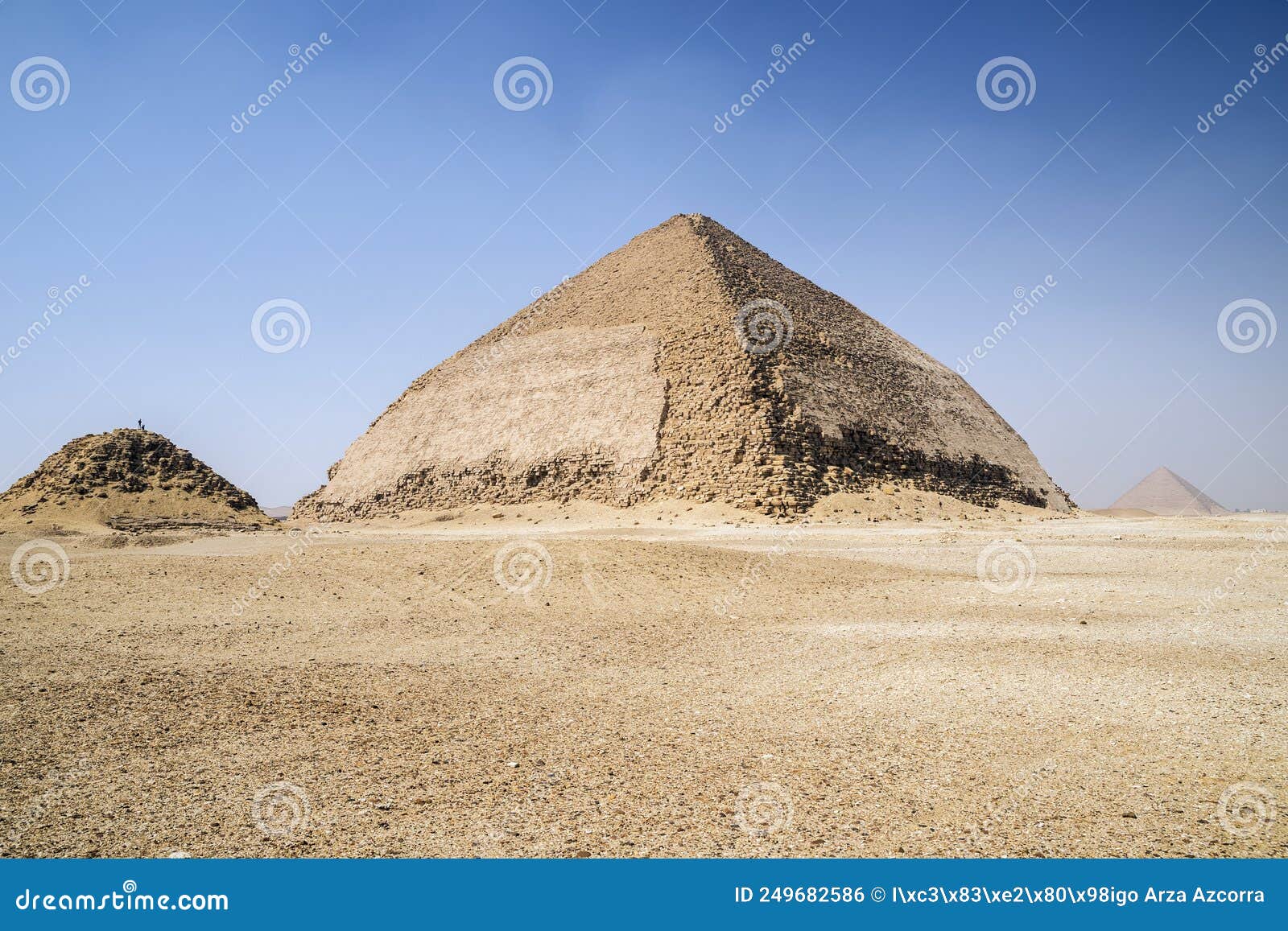 Dashur pyramid complex stock photo. Image of ancient - 249682586