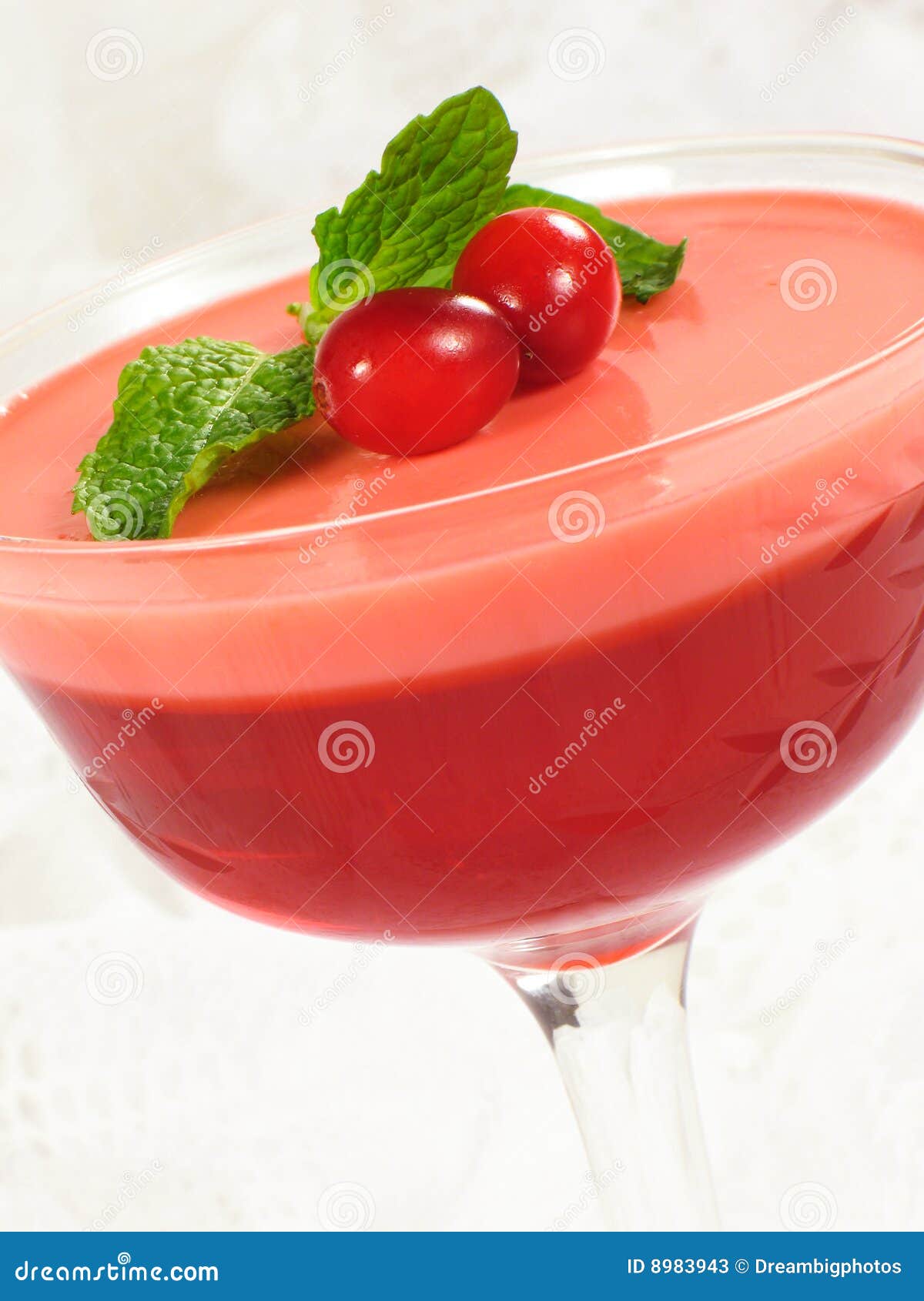 Layered Red Gelatin stock image. Image of cream, gelatin - 8983943