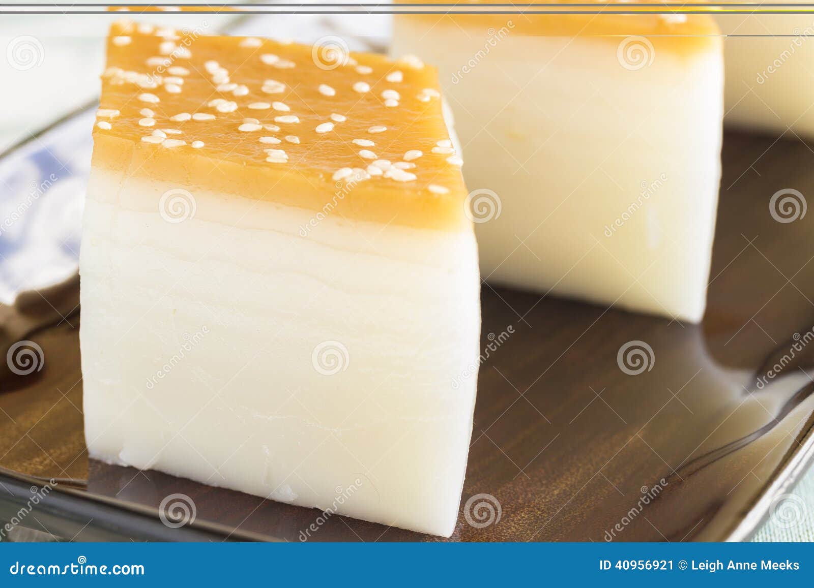 Layered Rice Cakes stock image. Image of sunlight, white - 40956921