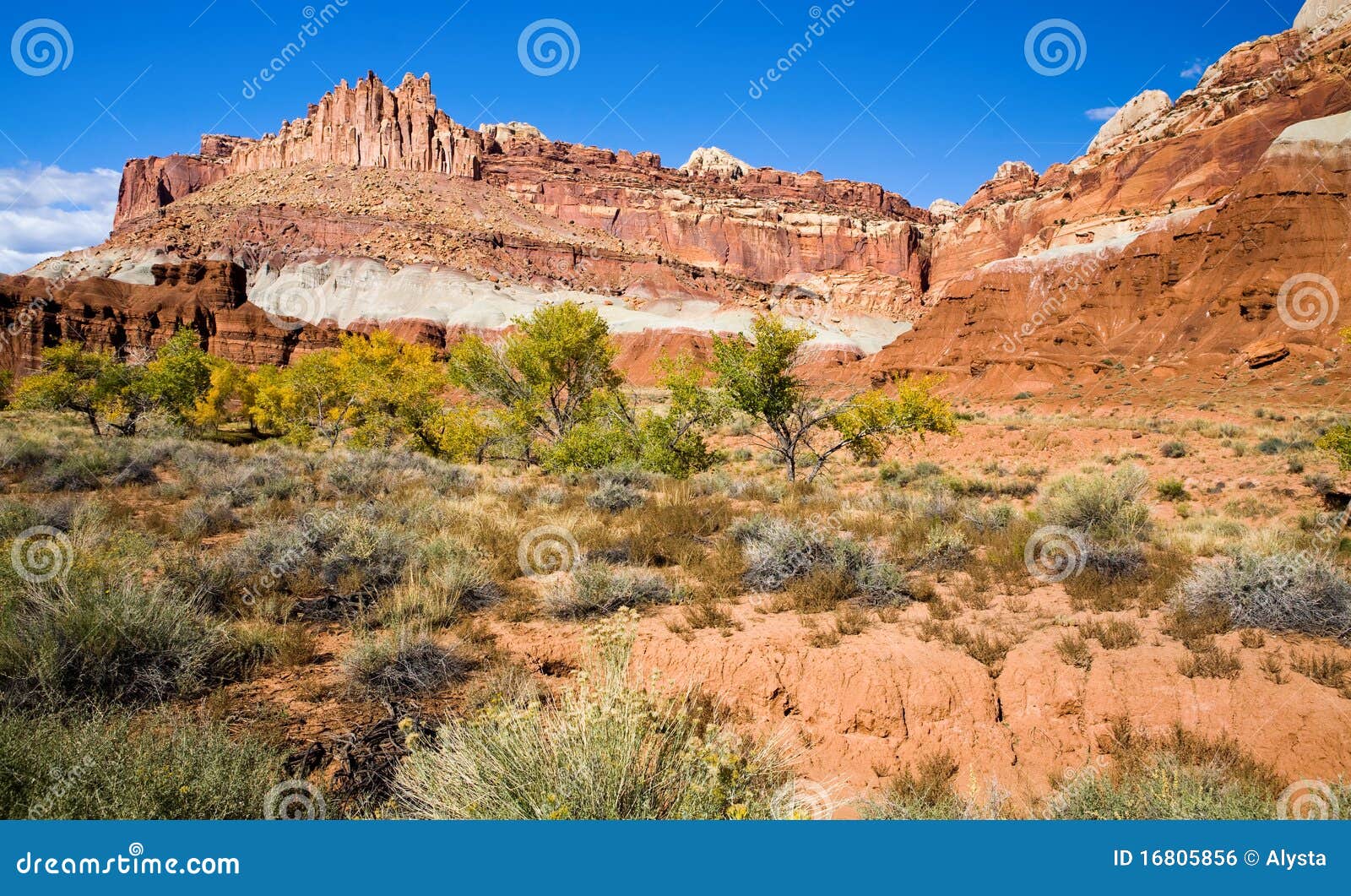 Layered Rock Formation stock photo. Image of soil, cliff - 16805856