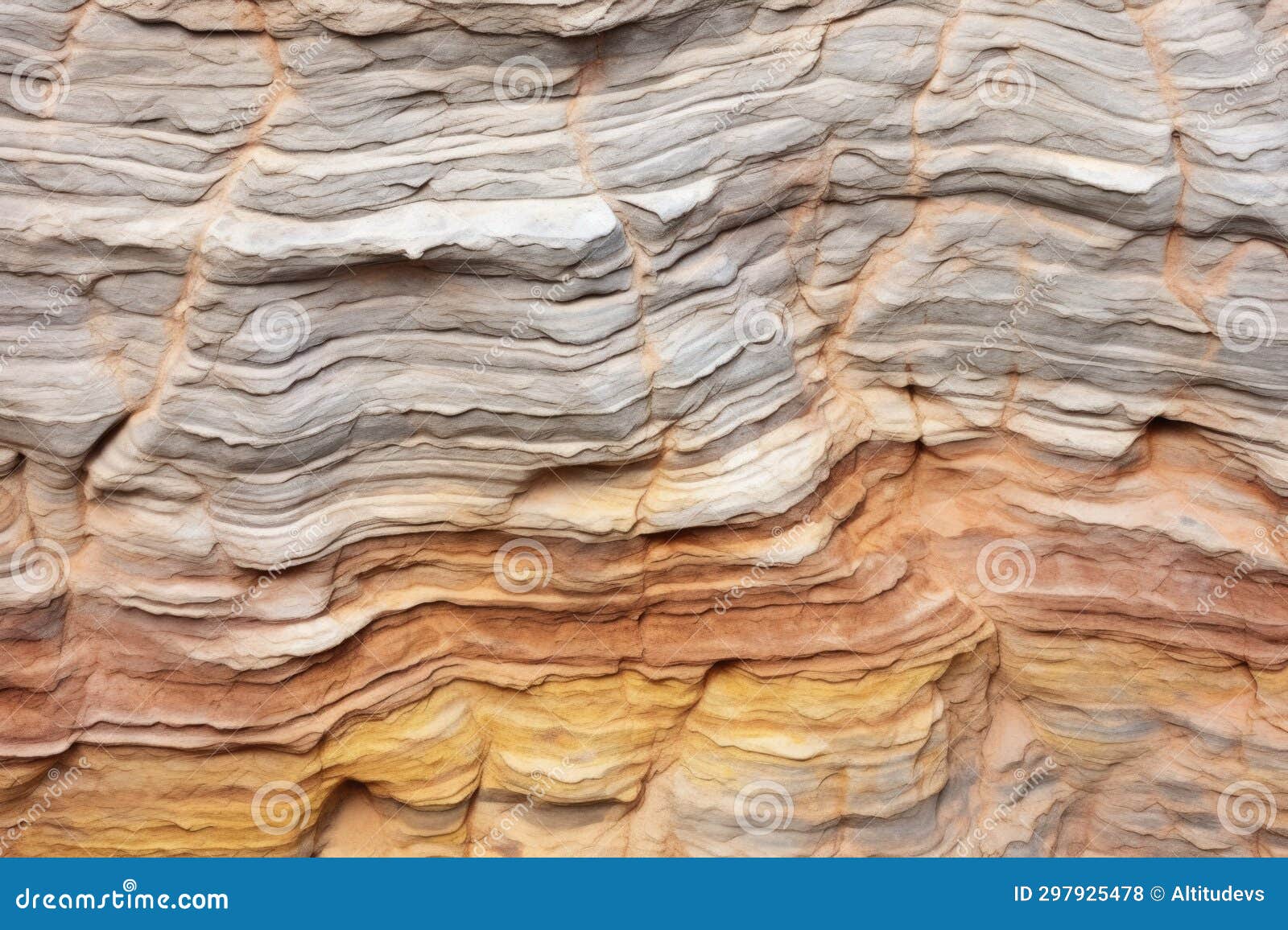 Layered Sandstone Wall Texture Stock Photo - Image of textured, surface ...