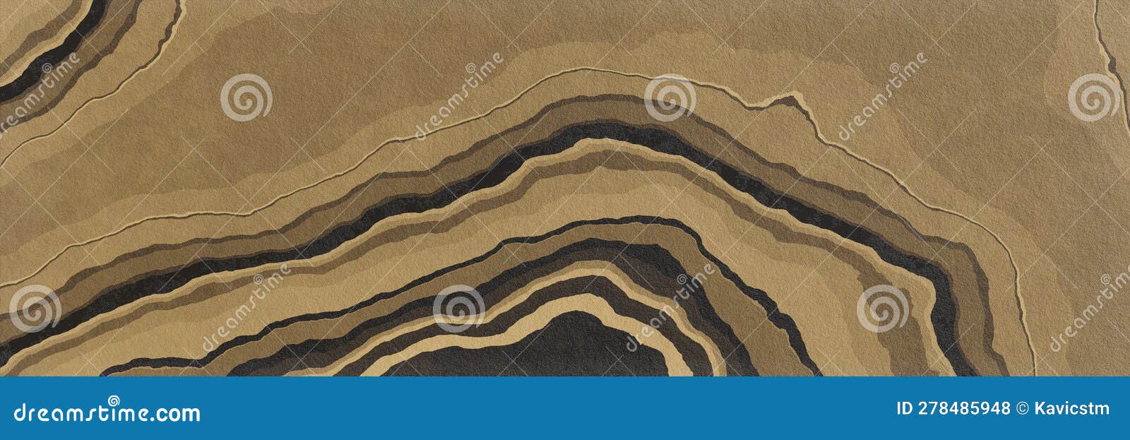 Layered Sanstone Rock Background. Sedimentary Layers Royalty-Free Stock ...