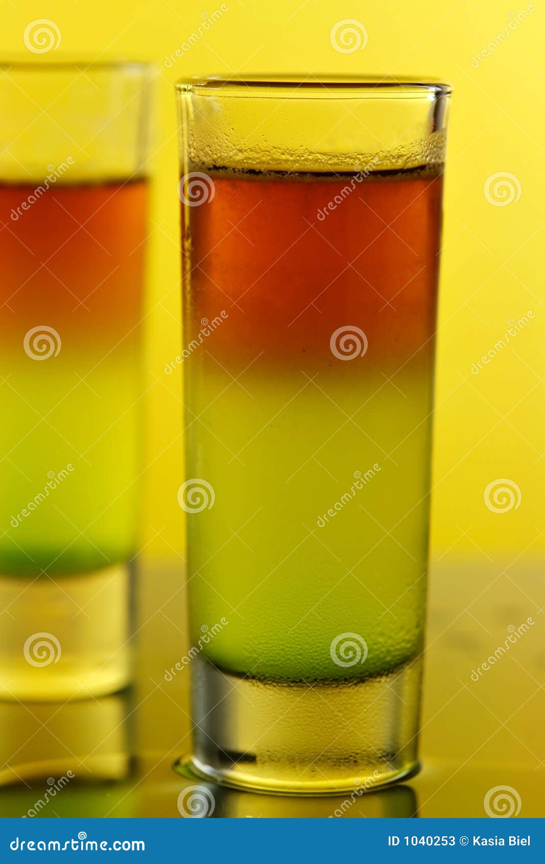 Layered Shot stock image. Image of beverage, golden, drunk - 1040253
