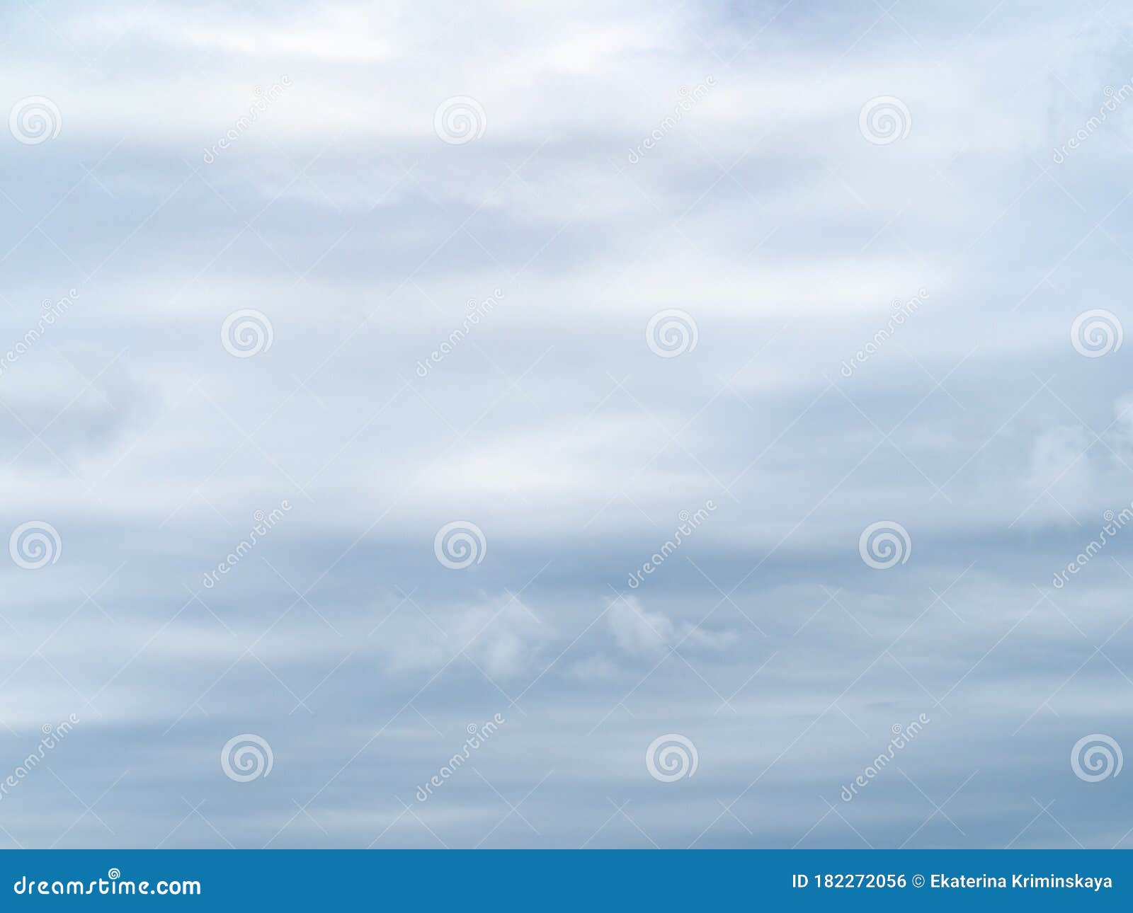 Layered Spring Gray Sky in Cloudy Day Stock Photo - Image of view ...
