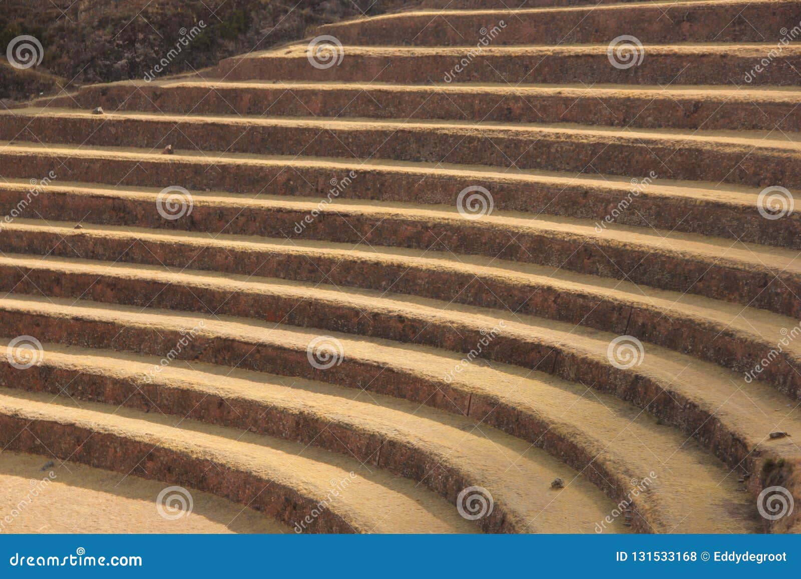The Layered Terraces at Machu Picchu Stock Photo - Image of machu ...