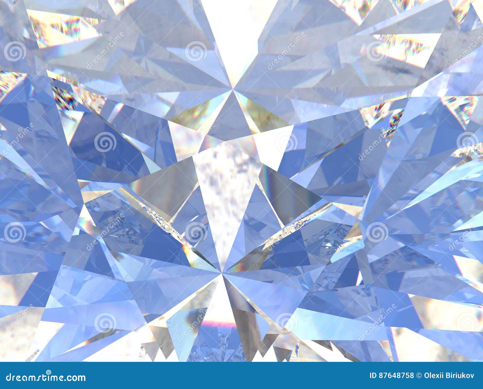 Layered Texture Triangular Diamond Or Crystal Shapes Background. 3d ...