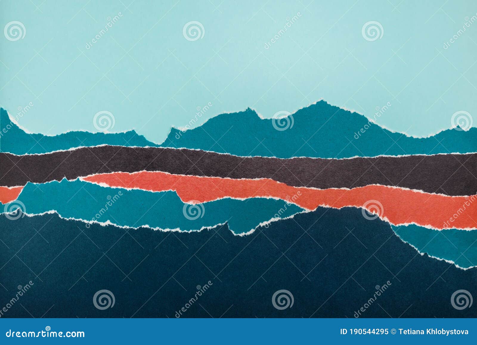 Layers Of Torn Wallpaper Stock Photo | CartoonDealer.com #19736082