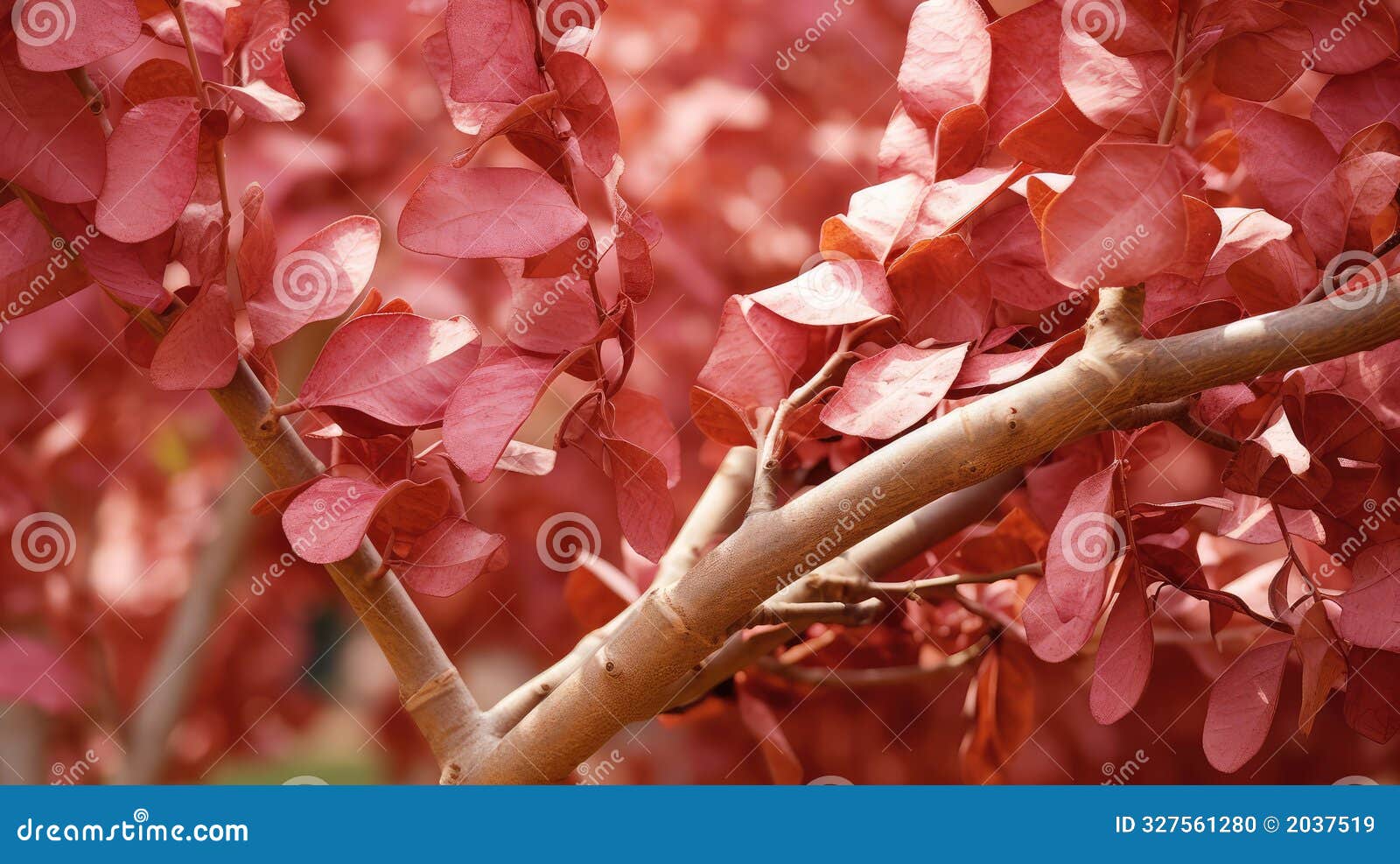 Layers Crepe Myrtle Tree Stock Illustration | CartoonDealer.com #327561280