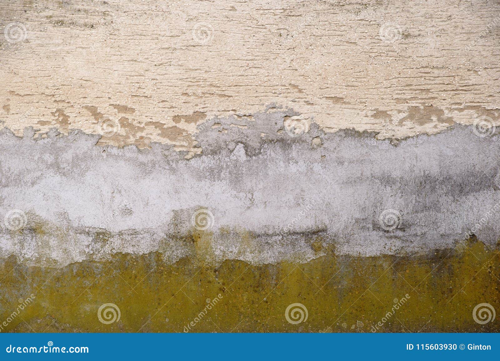 Layers of Different Concrete Surfaces Stock Photo - Image of wall ...
