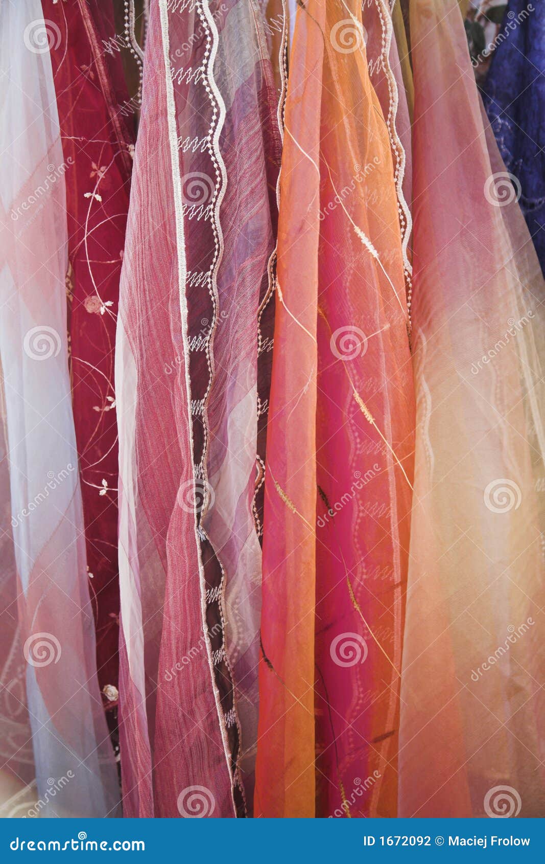 Layers of fabric. stock photo. Image of cloth, ladies - 1672092