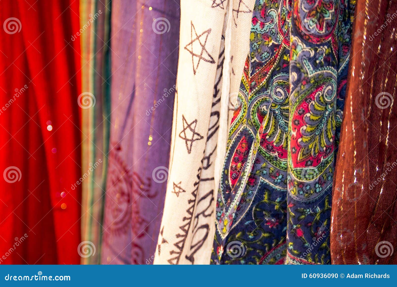 Layers of Fabric stock photo. Image of stars, eastern - 60936090