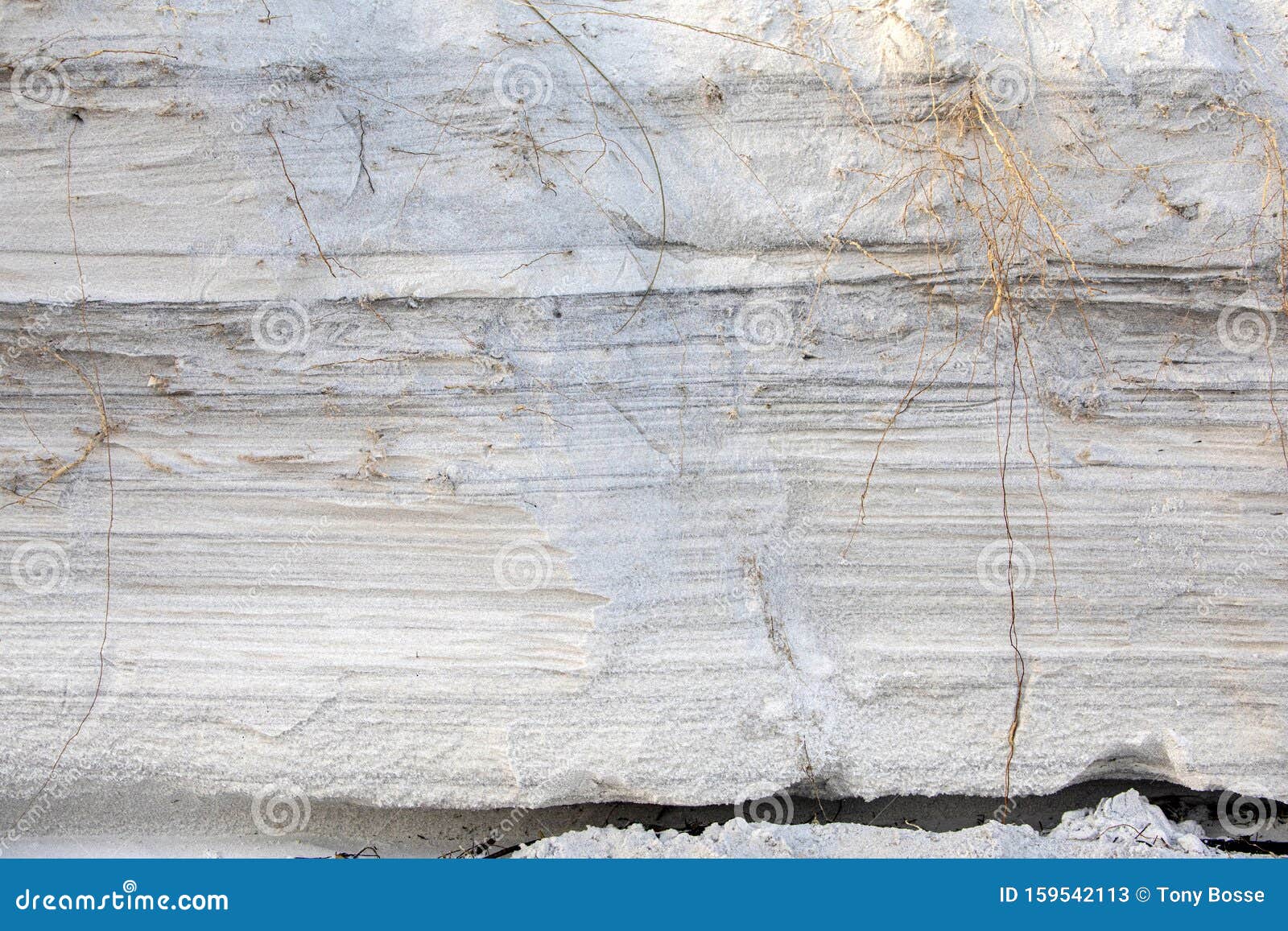 Layers Formation of Sand stock image. Image of summer - 159542113
