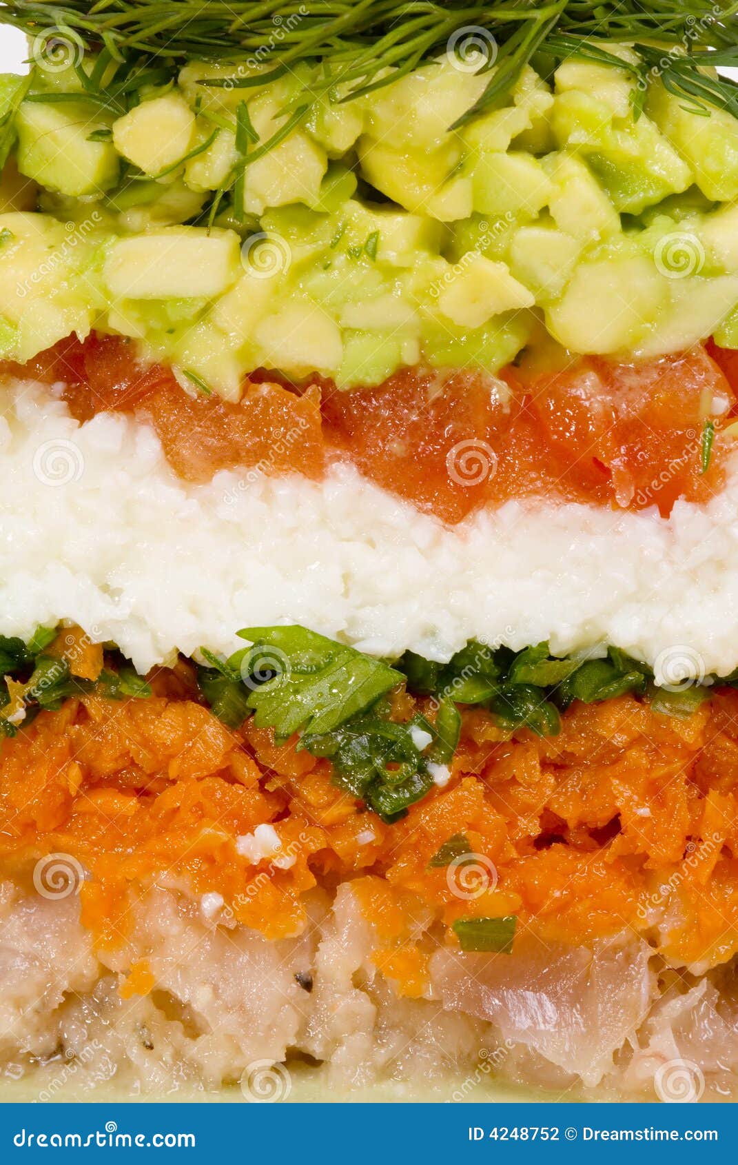 Layers of fresh food stock photo. Image of culinary, cooking - 4248752