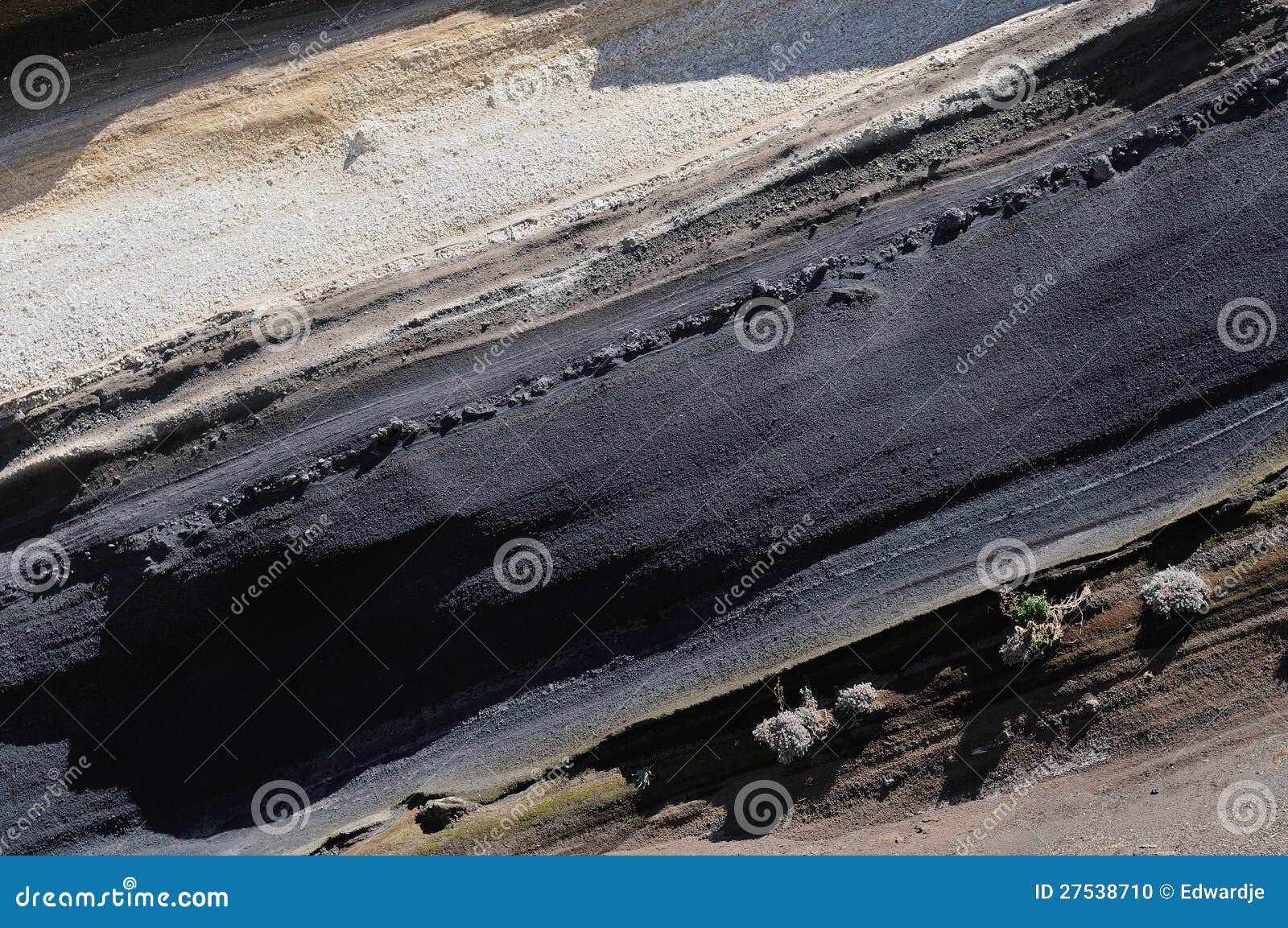 Layers of lava stock photo. Image of teide, island, geological - 27538710