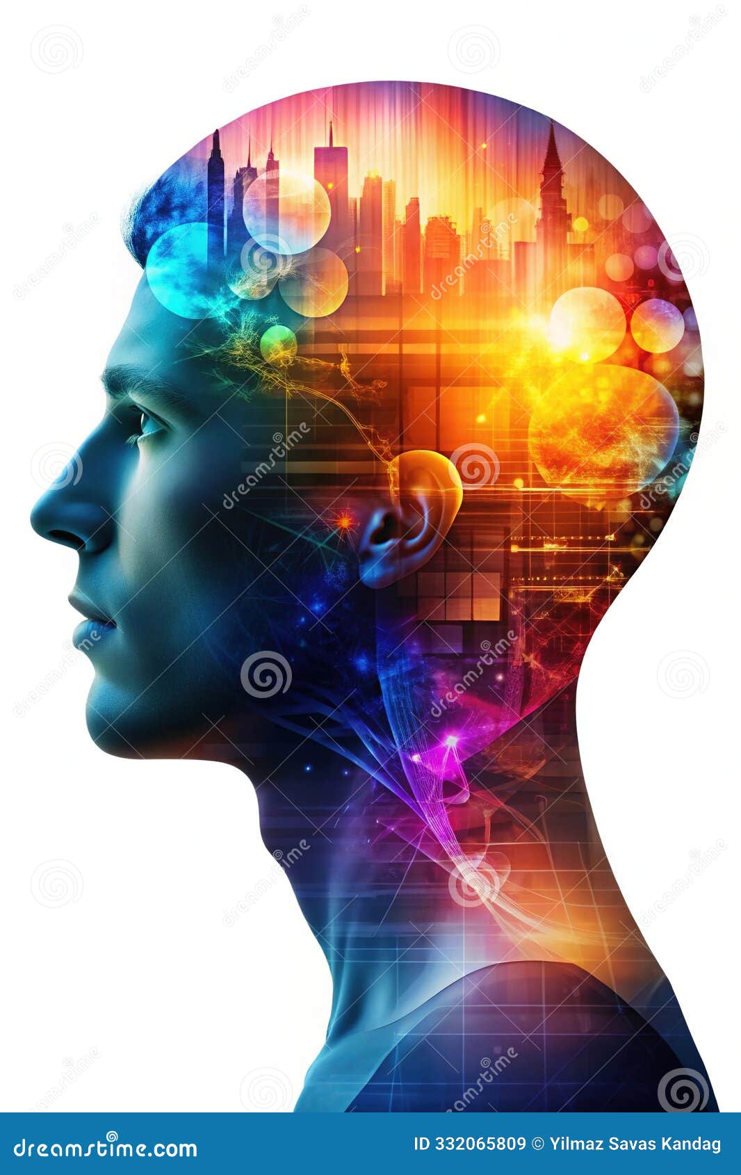 Layers of the Mind. a Visual Exploration. Captures a Multi-layered ...