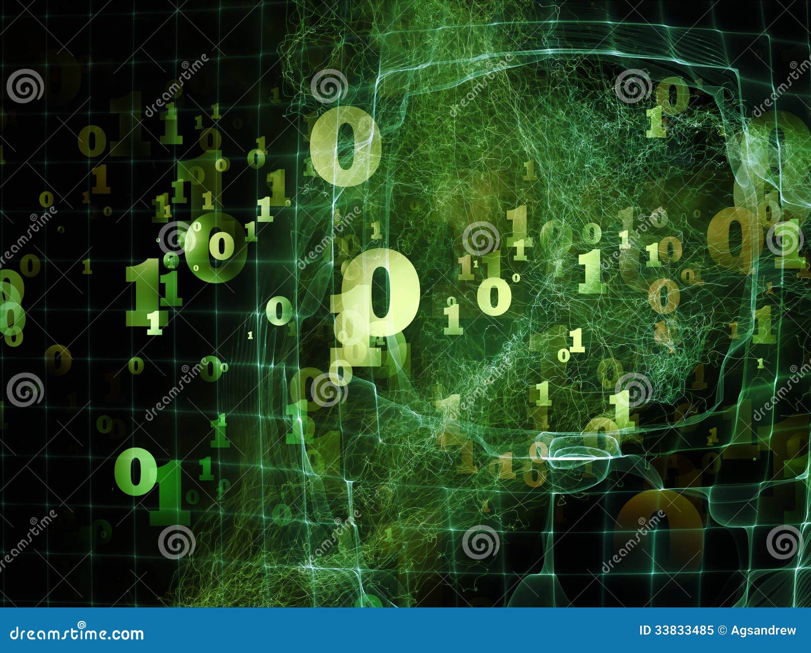 Layers of Numbers stock image. Image of element, fractal - 33833485