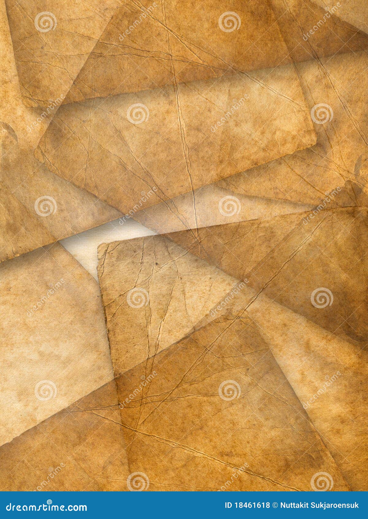 Layers of old paper stock photo. Image of artistic, complex - 18461618