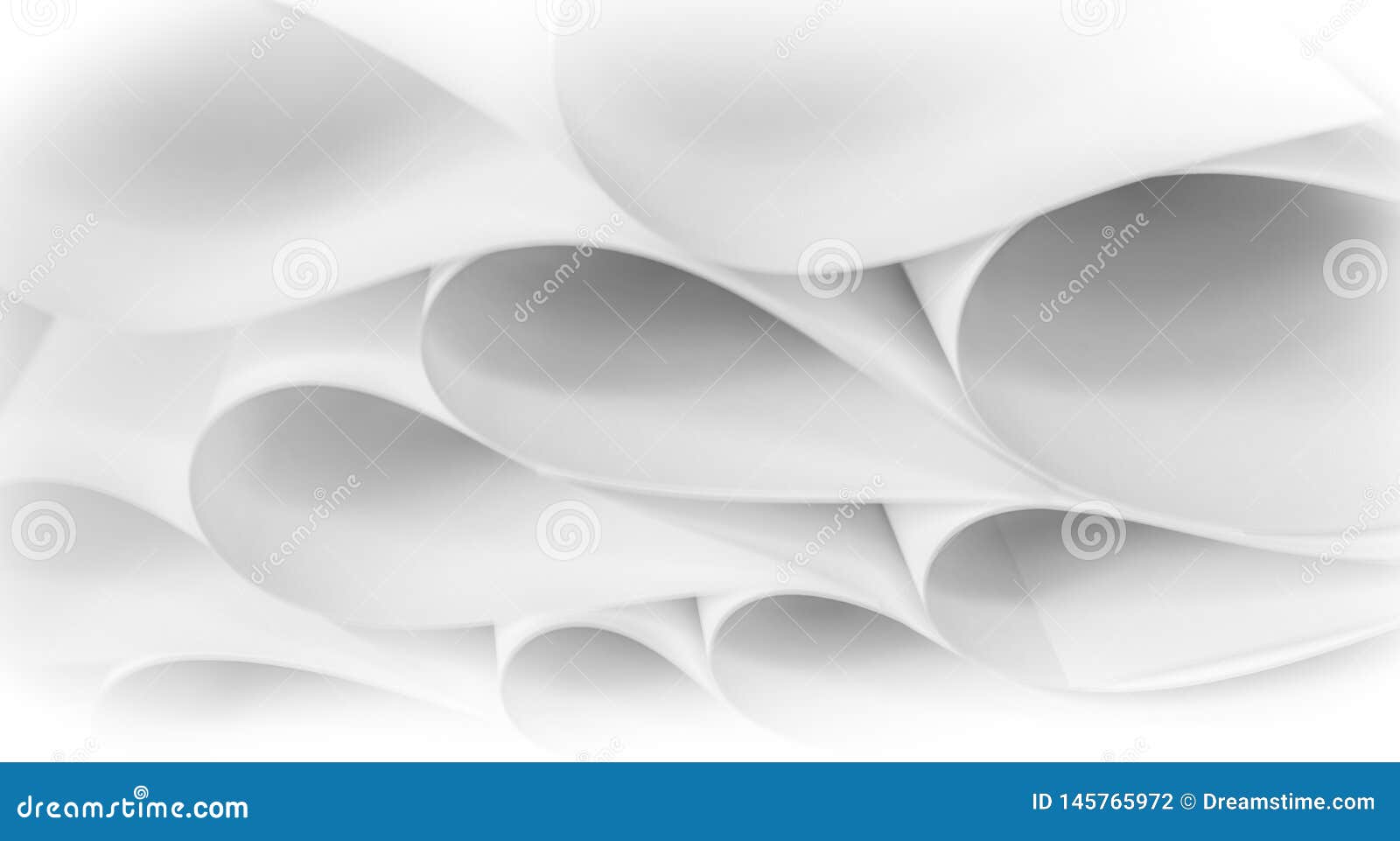 Layers of paper in mono stock photo. Image of abstract - 145765972